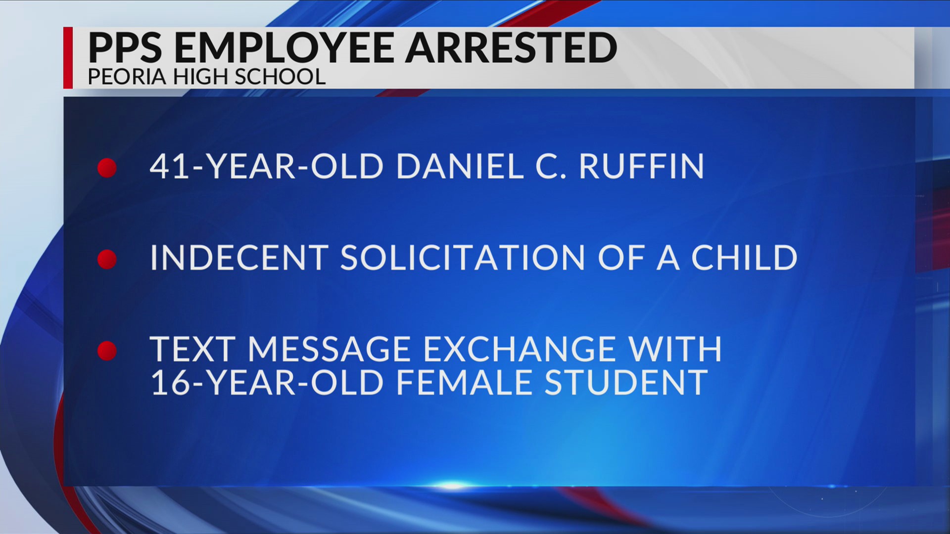 Peoria teacher arrested for inappropriate texting with student ...