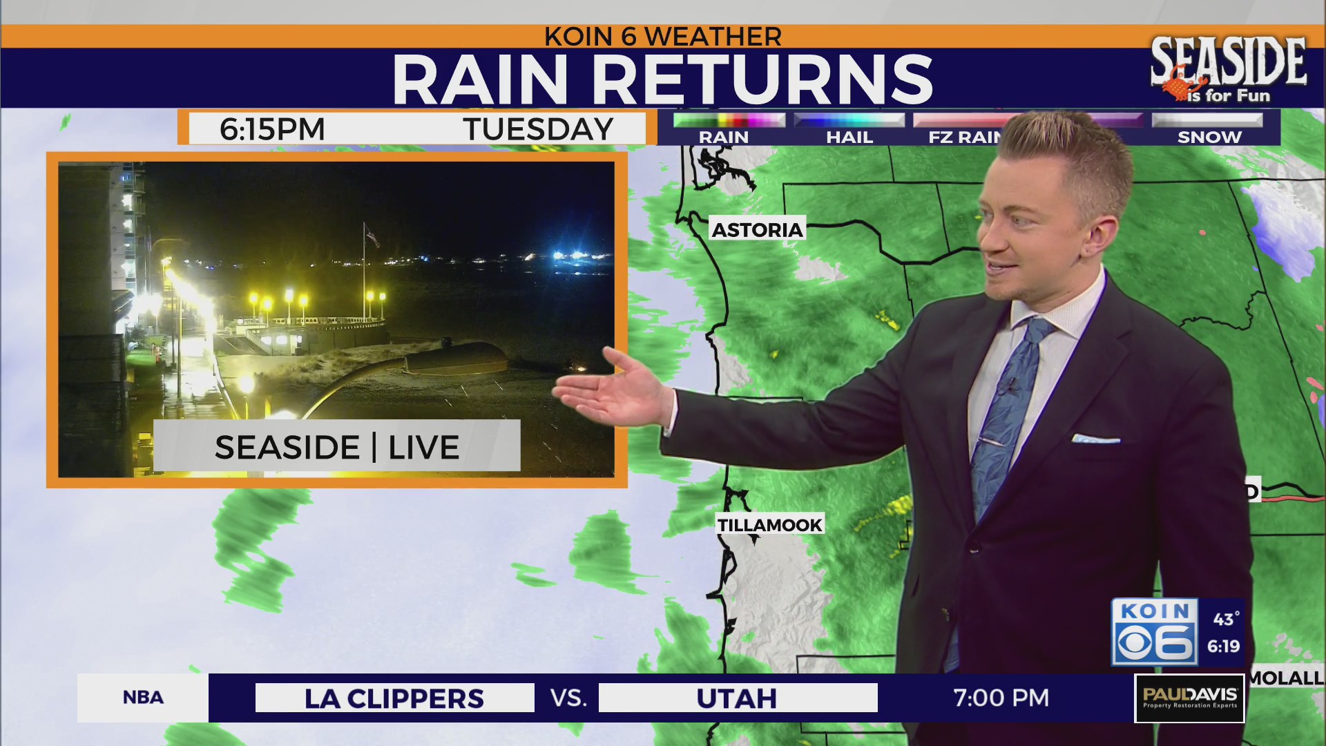 Rain returns to the PNW as temps warm – KOIN.com