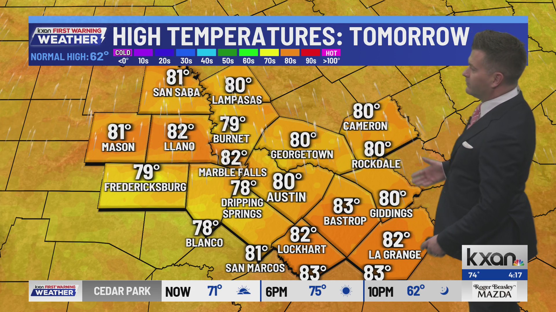 More warmth ahead, but a cool down begins on Friday | KXAN Forecast ...