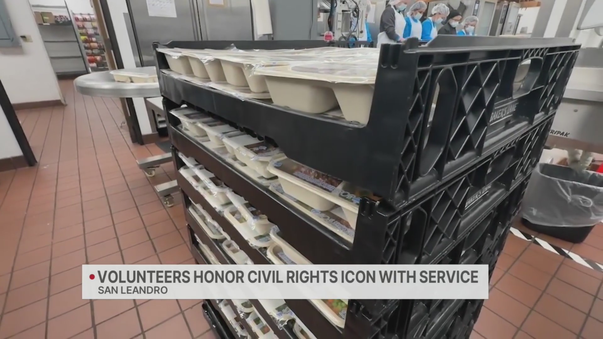 Volunteers honor civil rights icon with service – KRON4