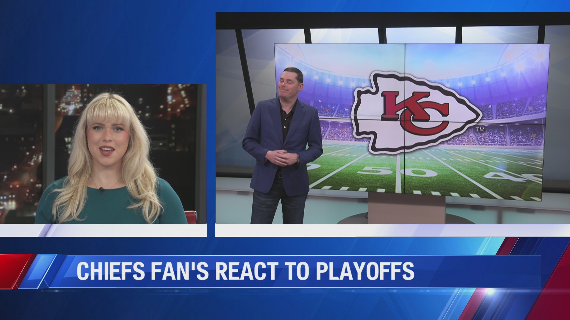 Chiefs fans take in first postseason without Mahomes, team in the mix ...