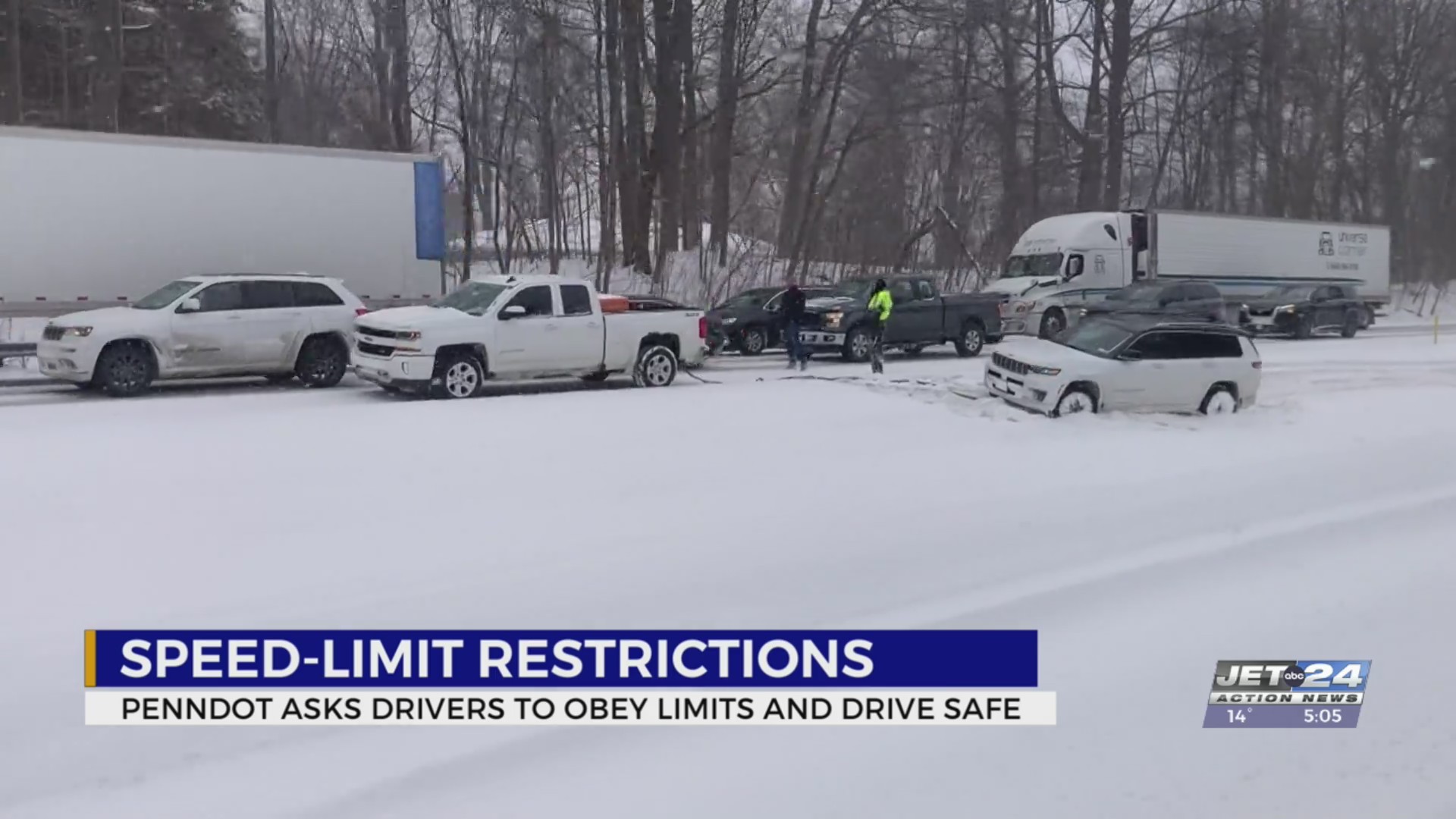 PennDOT asks drivers to obey speed limits, drive safely amid winter ...