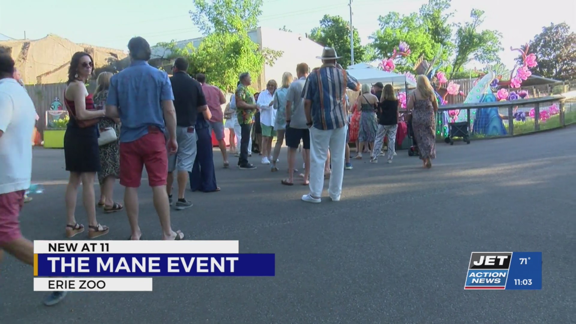 Erie Zoo’s Mane Event raises funds for animal care program – WJET/WFXP ...
