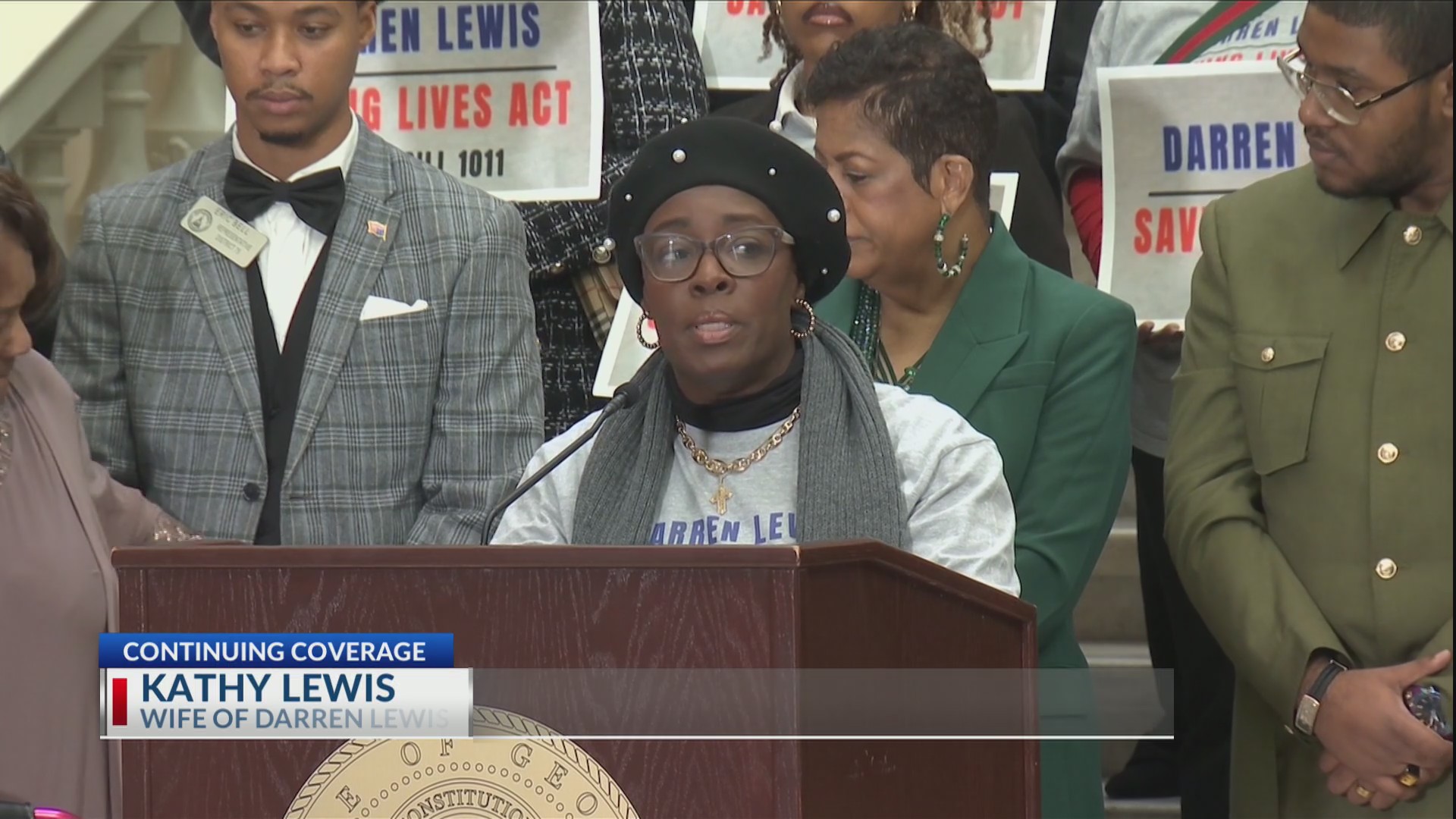 Darren Lewis Saving Lives Act highlighted at Georgia State Capitol ...