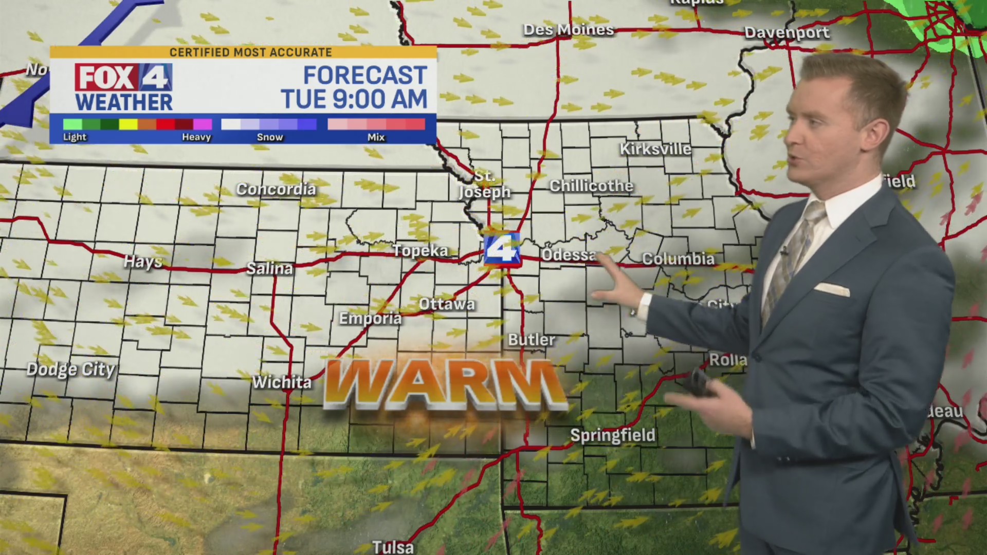 Sunday night forecast – FOX 4 Kansas City WDAF-TV | News, Weather, Sports