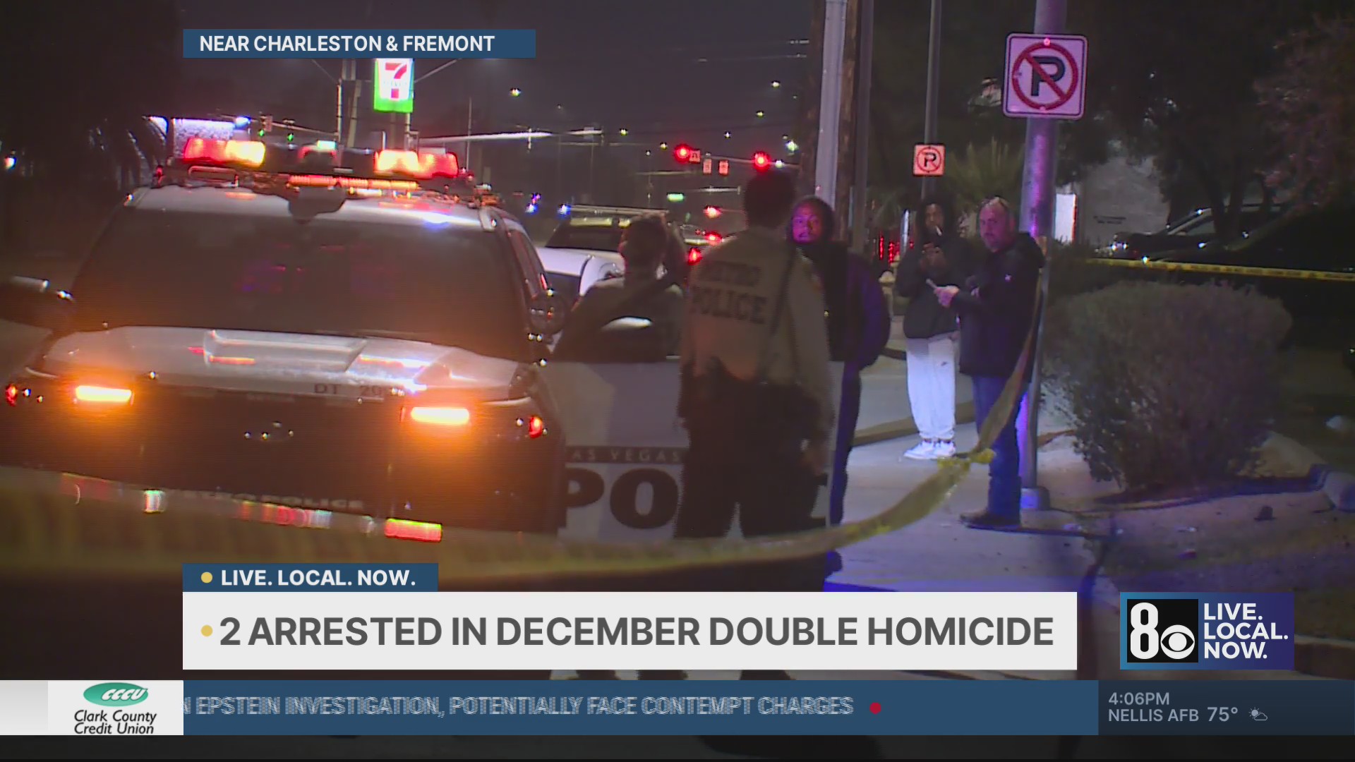 2 arrested weeks after Las Vegas double homicide – KLAS