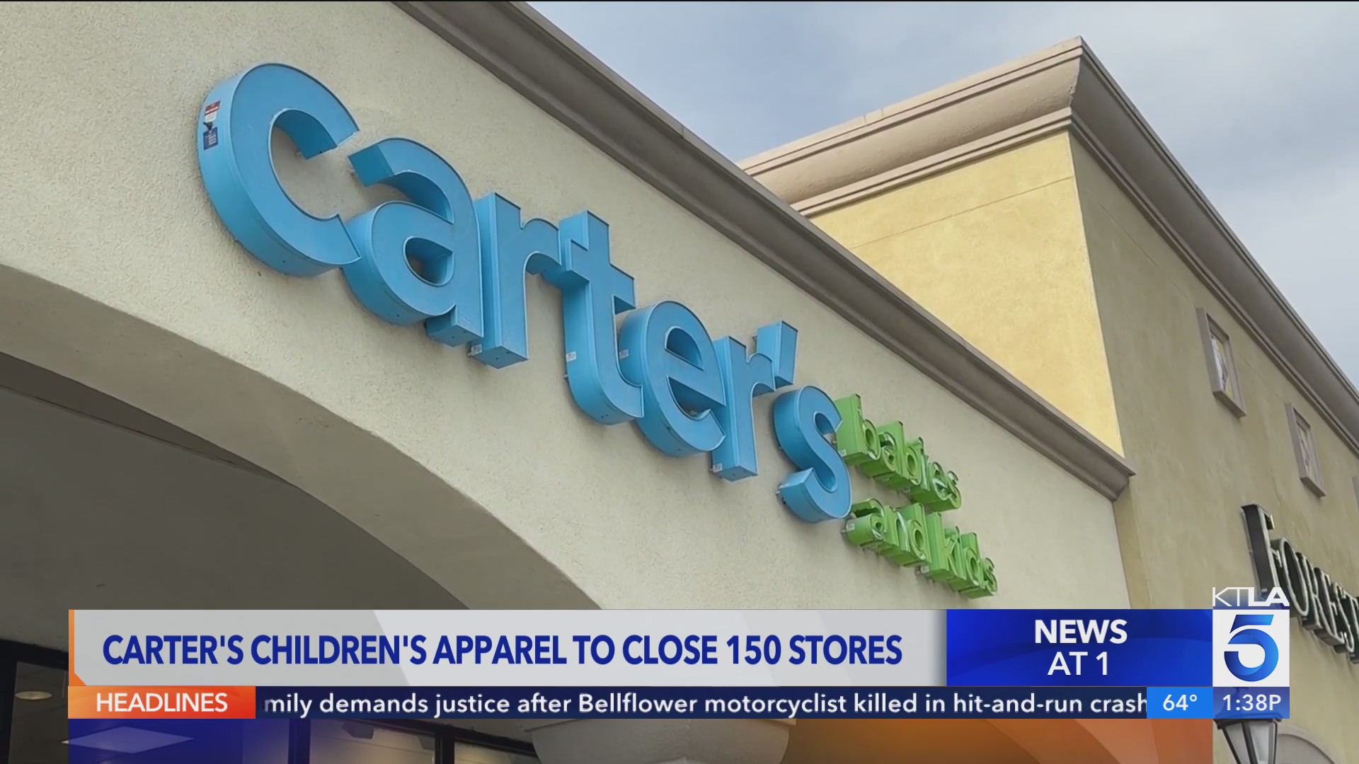Carter’s to close over 150 stores nationwide – KTLA
