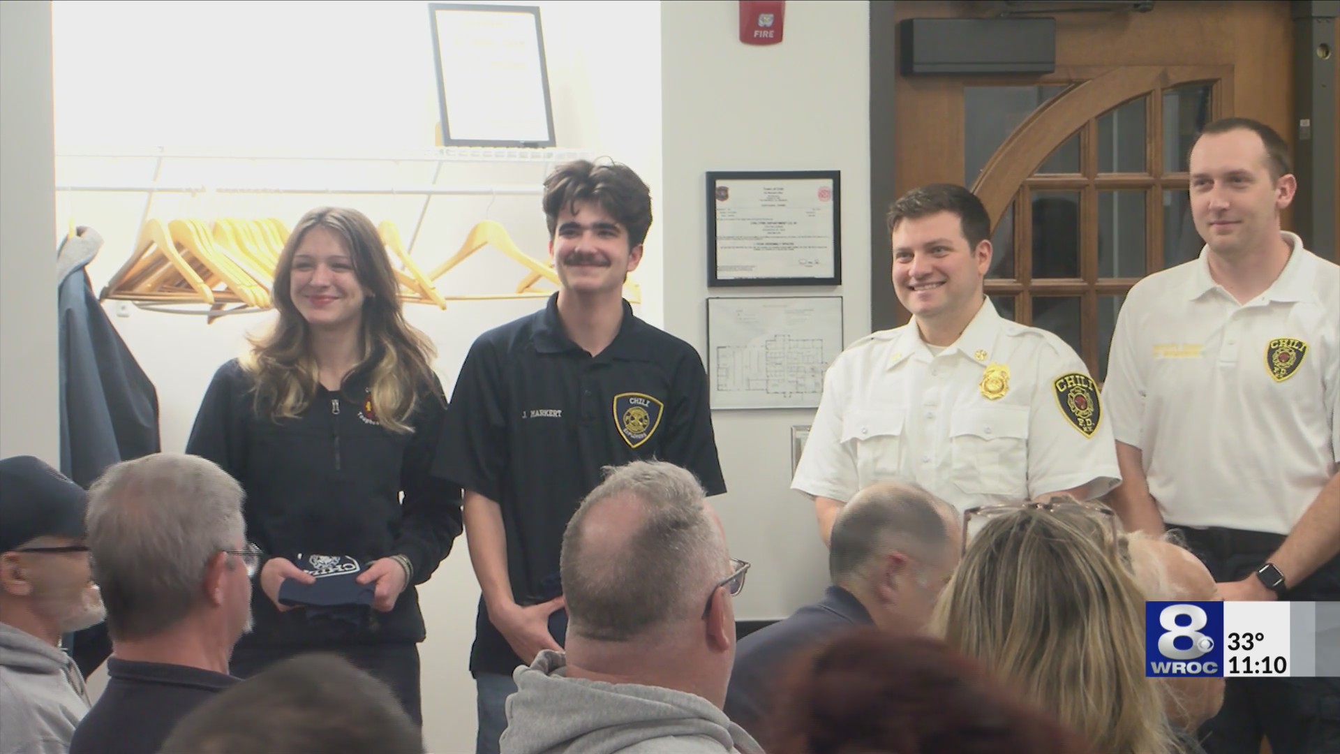 Previous members of Chili FD’s Explorer Program honored – RochesterFirst