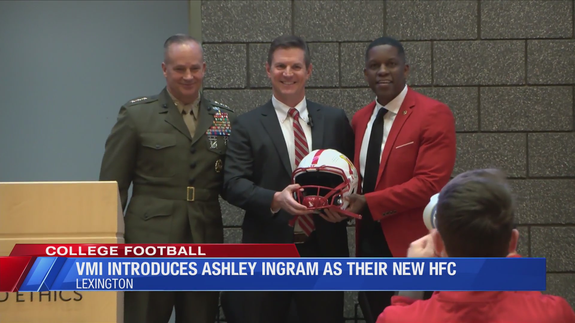 Ashley Ingram formally introduced as VMI’s new head football coach – WFXRtv