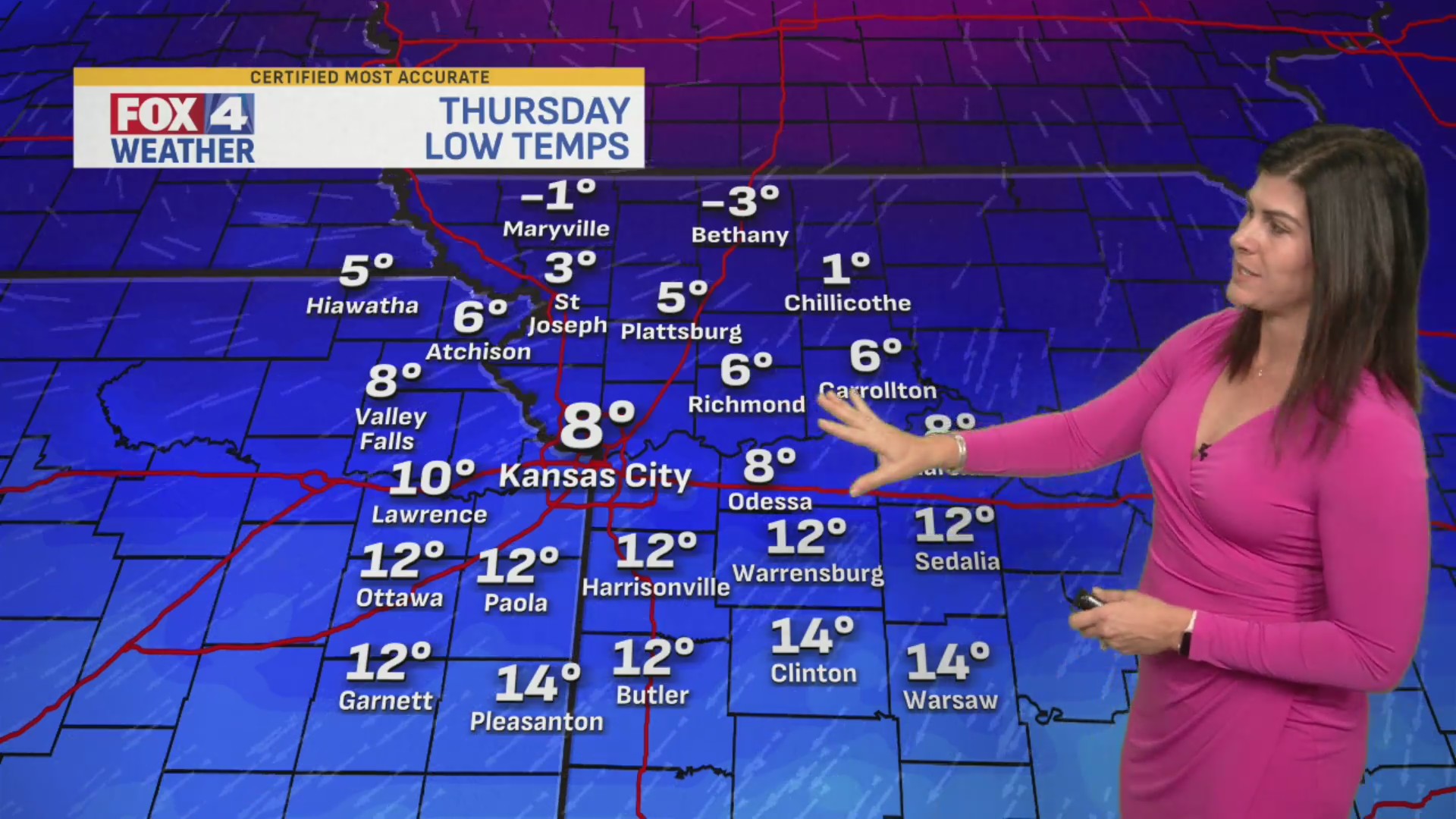 FOX4 Forecast: Record cold possible Thursday – FOX 4 Kansas City WDAF ...