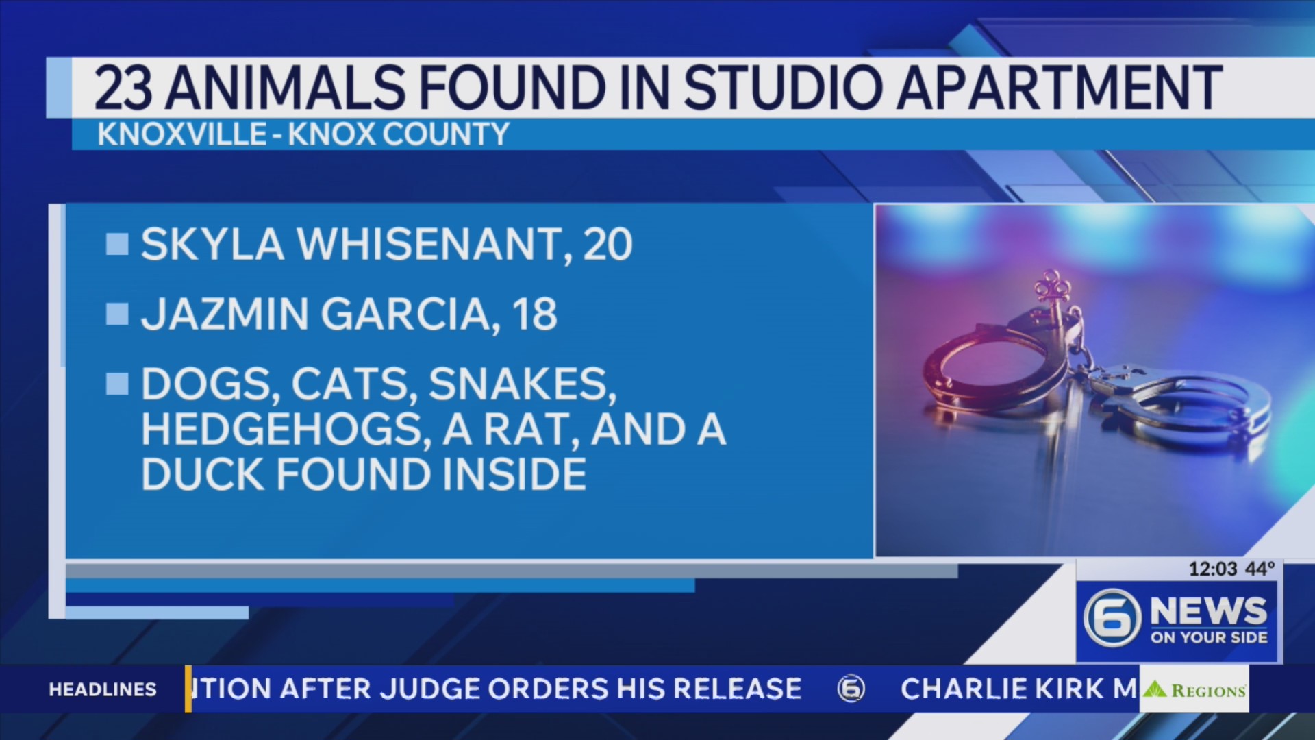 Two women charged after 23 animals found at Knoxville studio apartment ...