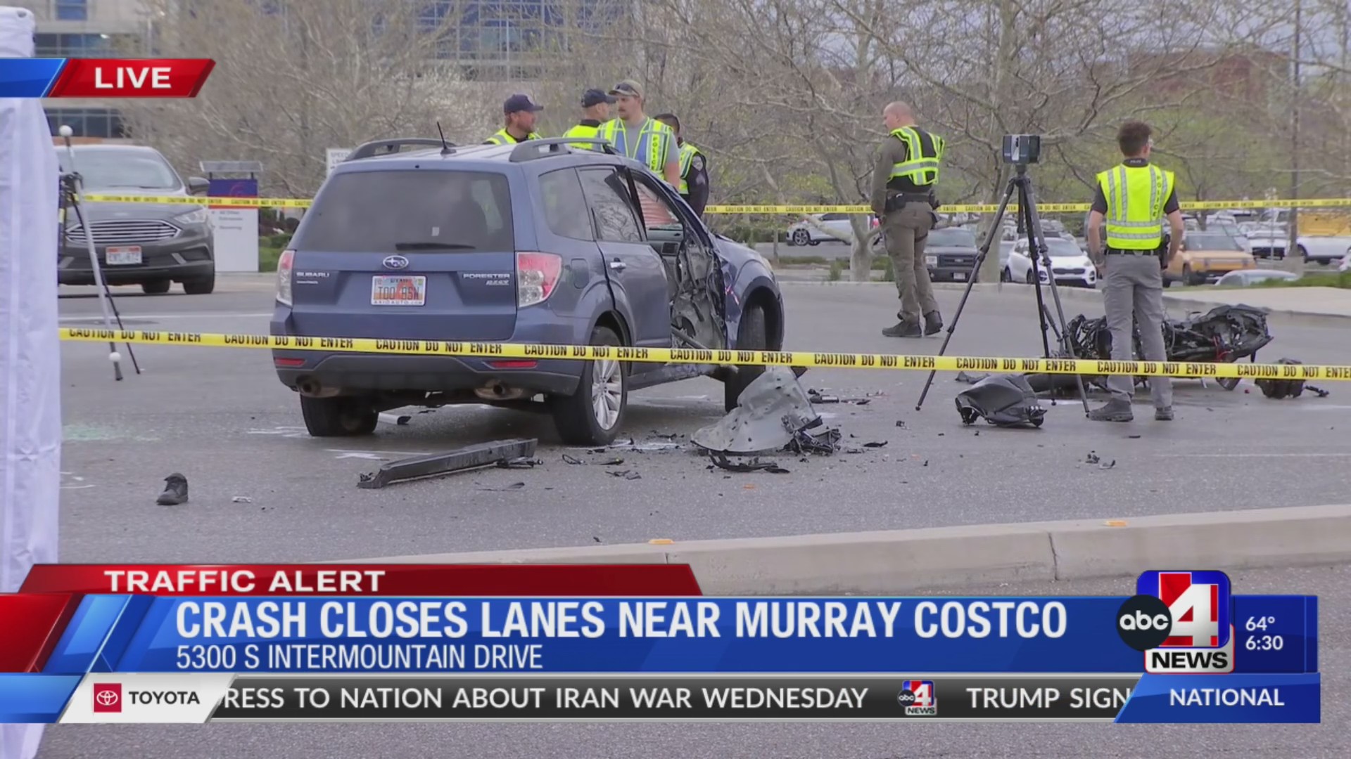 Motorcyclist killed in crash in Murray, Westbound 5300 South closed ...