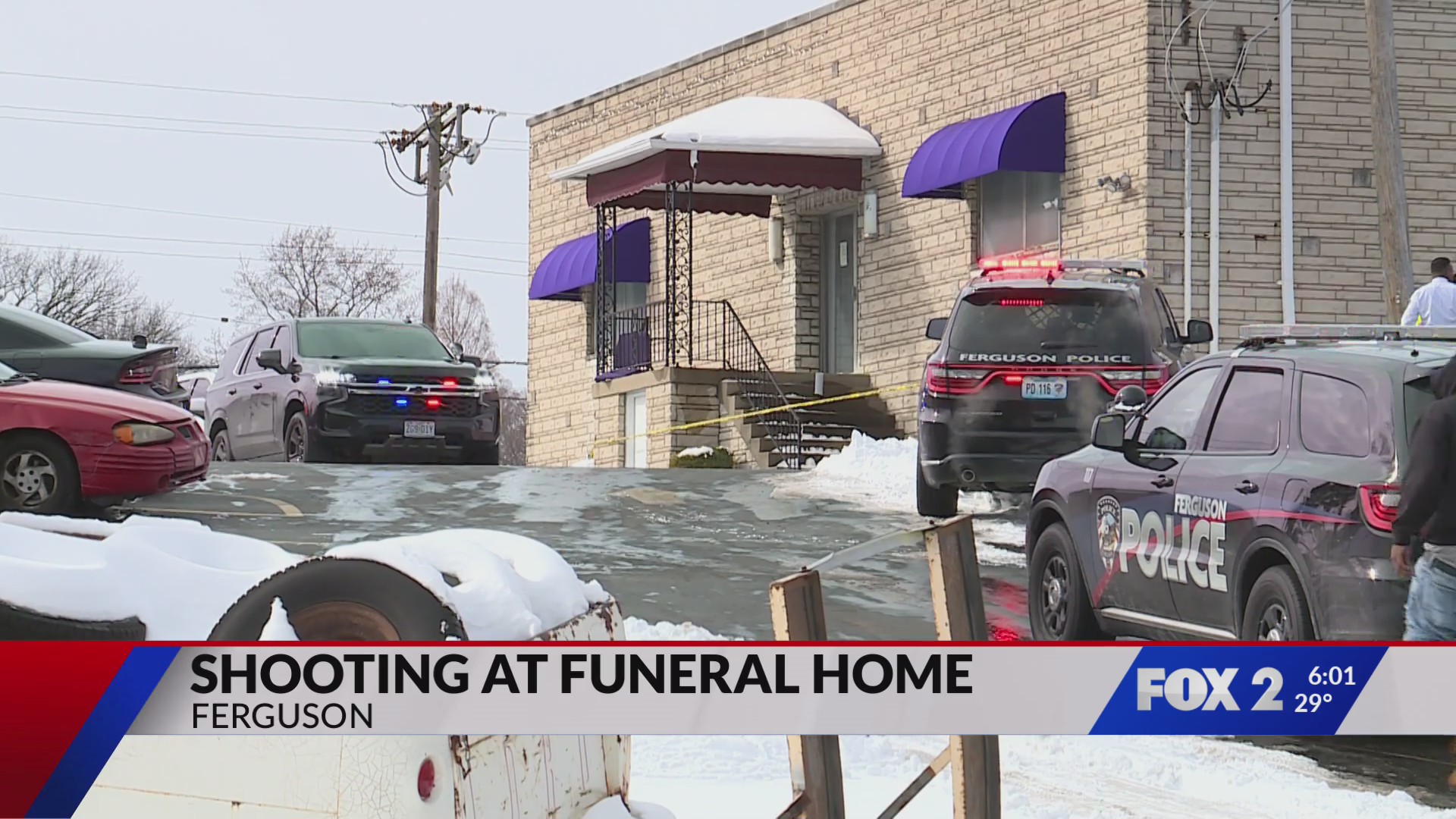 Shooting at Ferguson mortuary – FOX 2