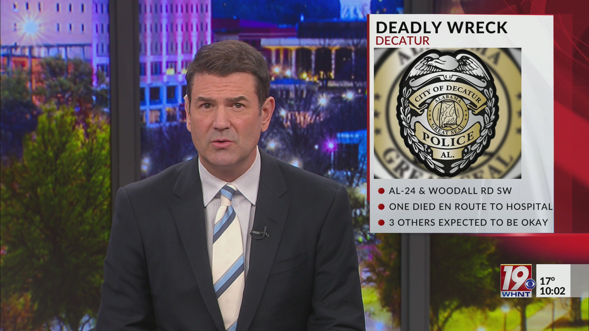 One Dead, Three Injured in Decatur Wreck | Jan. 26, 2026 | News 19 at ...