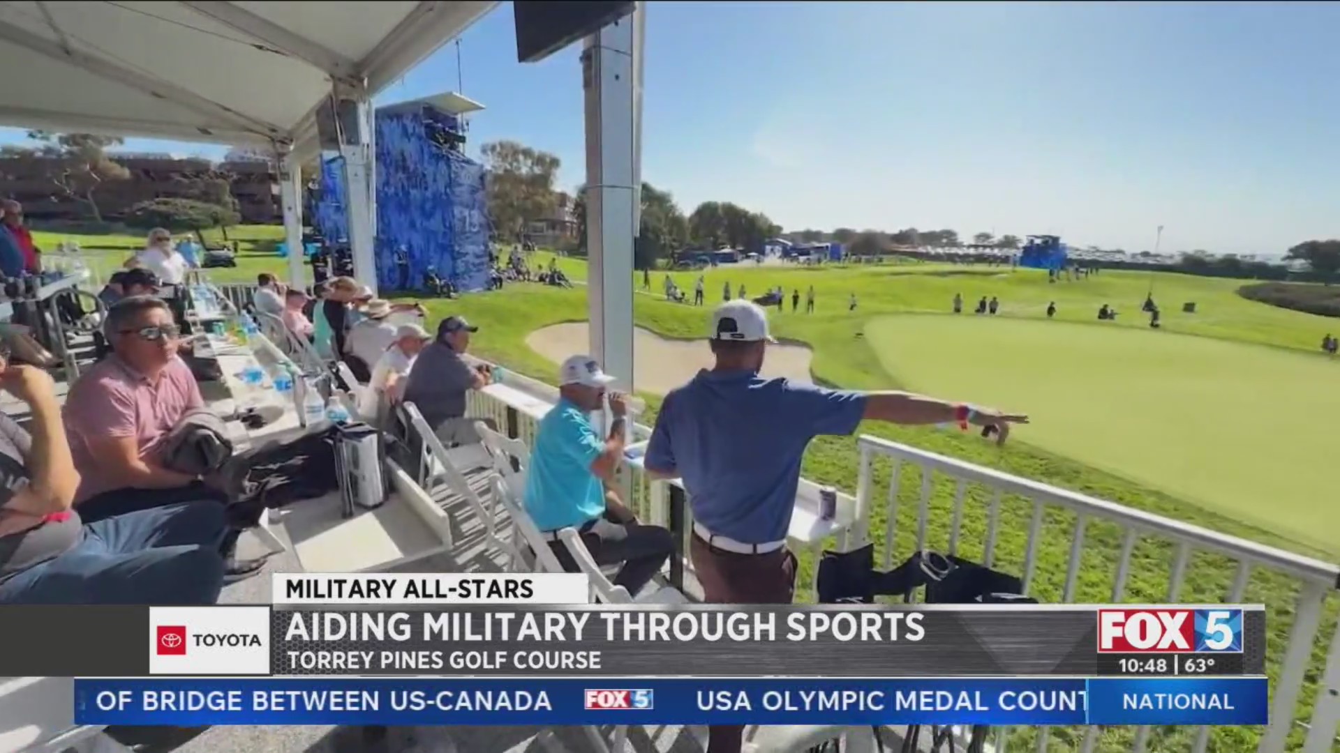 Military All-Stars: Harbaugh Foundation Military Outpost Torrey Pines ...