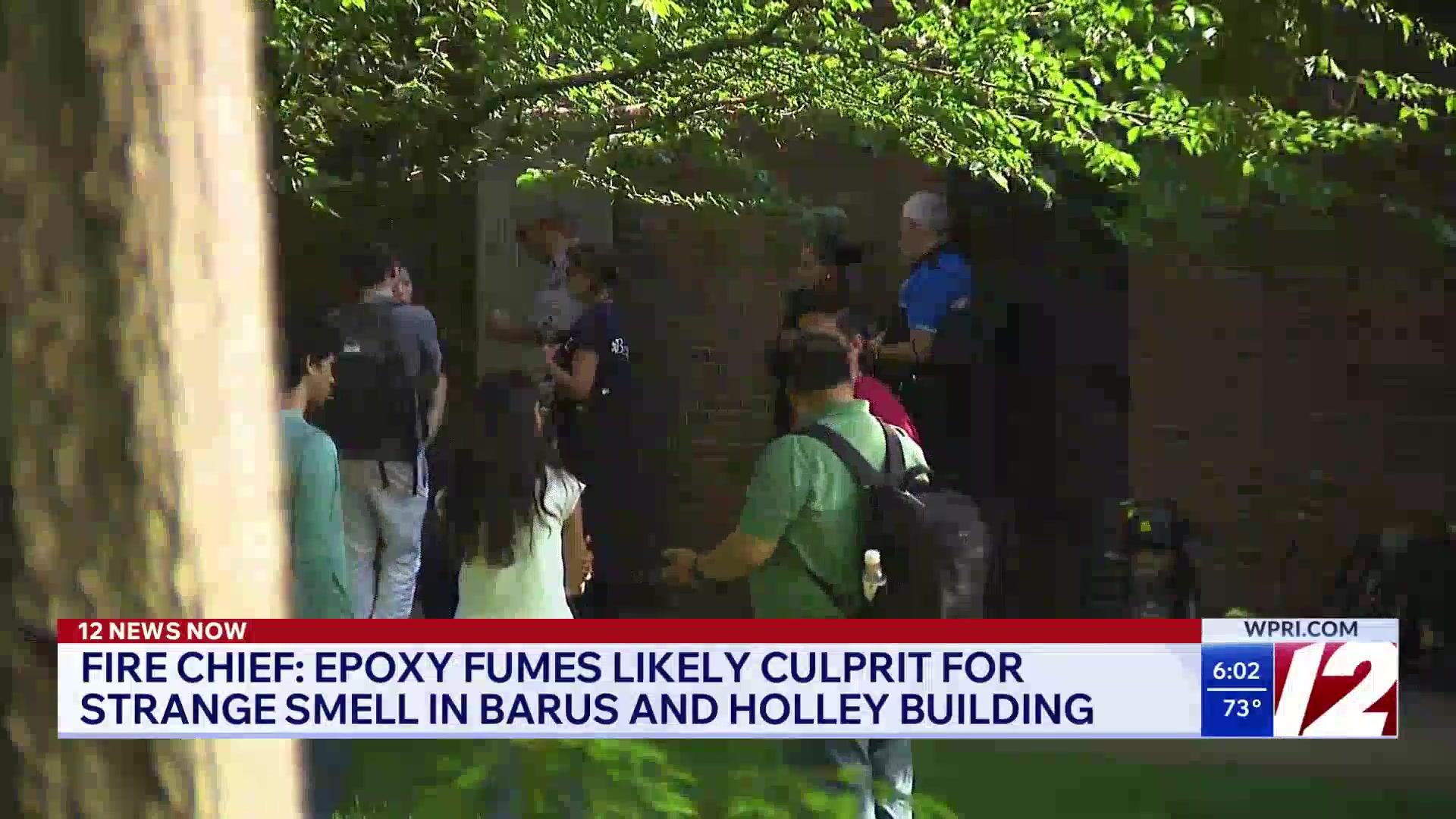 Providence FD: Strange smell at Barus and Holley was likely epoxy fumes ...