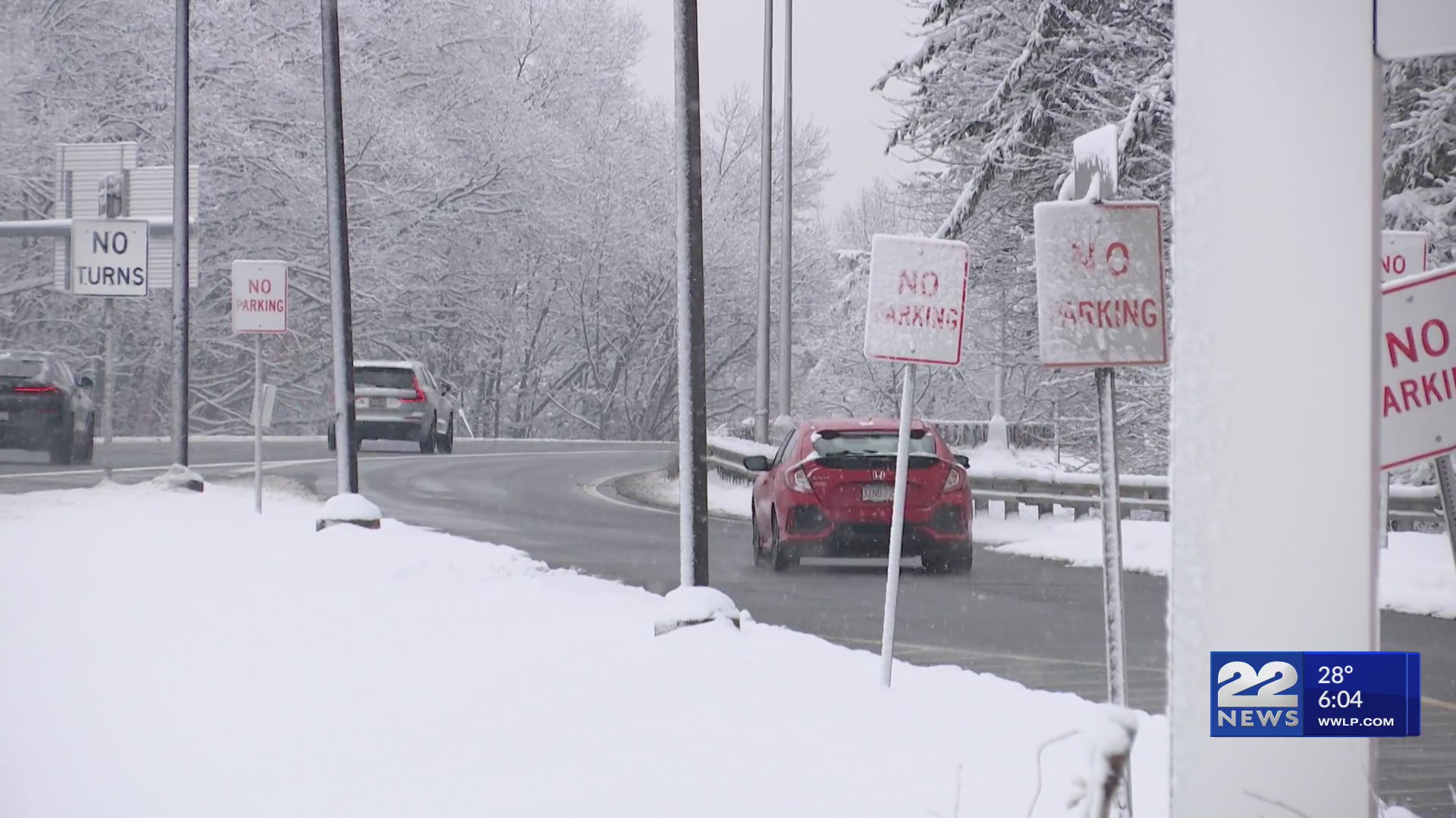 Drivers impacted by snow and ice on Mass. Pike – WWLP