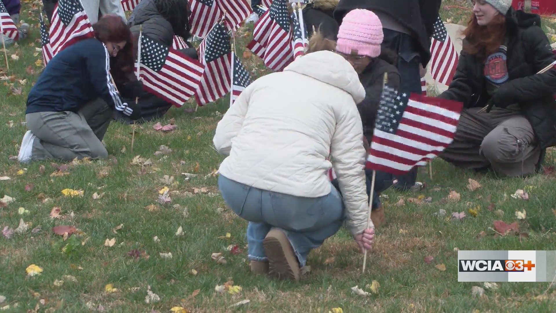 Field of Flags: More than a community service project in Champaign ...