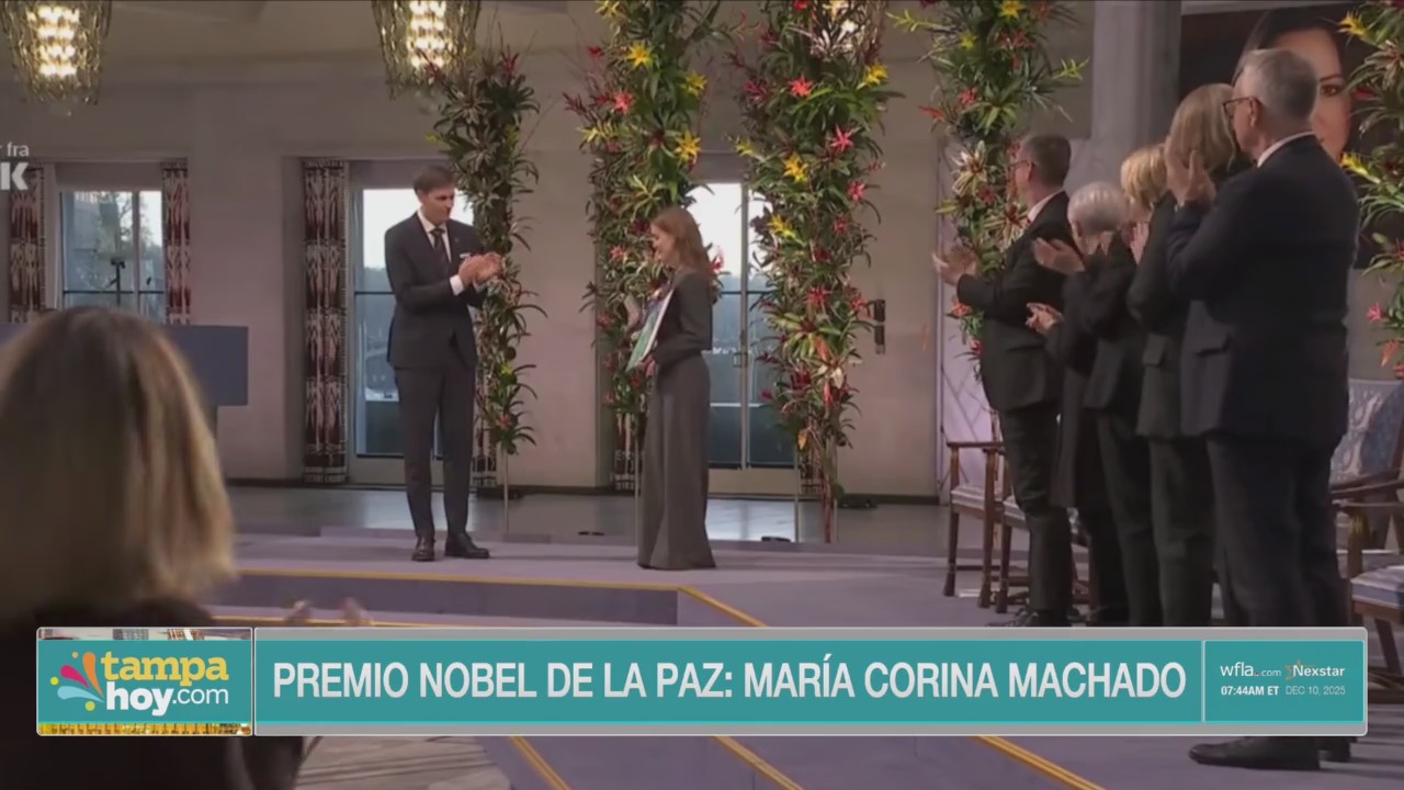 Discurso dedicado a María Corina Machado en la ceremonia del Premio ...