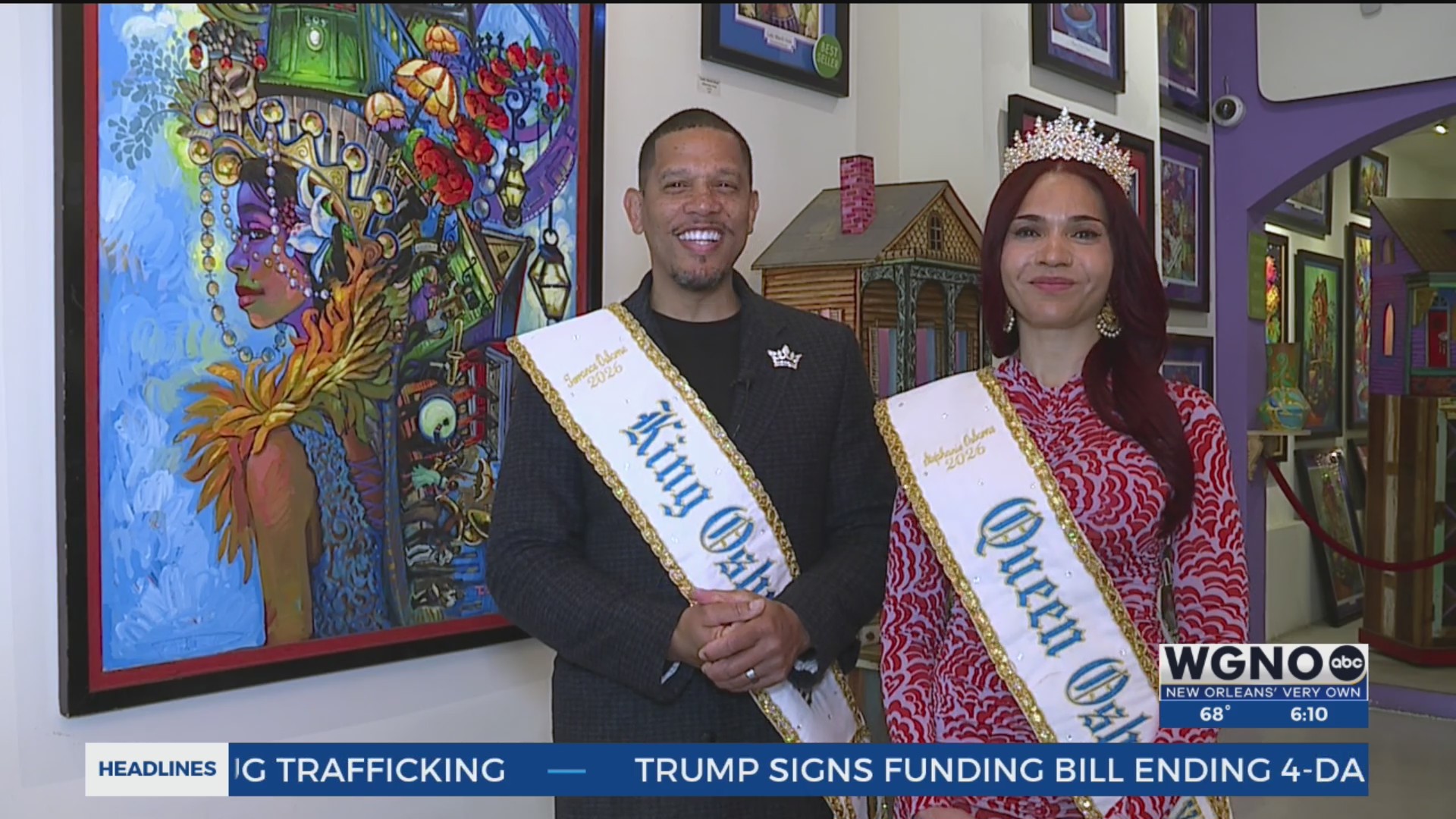 A love story for the King and Queen of Krewe of Oshun – WGNO