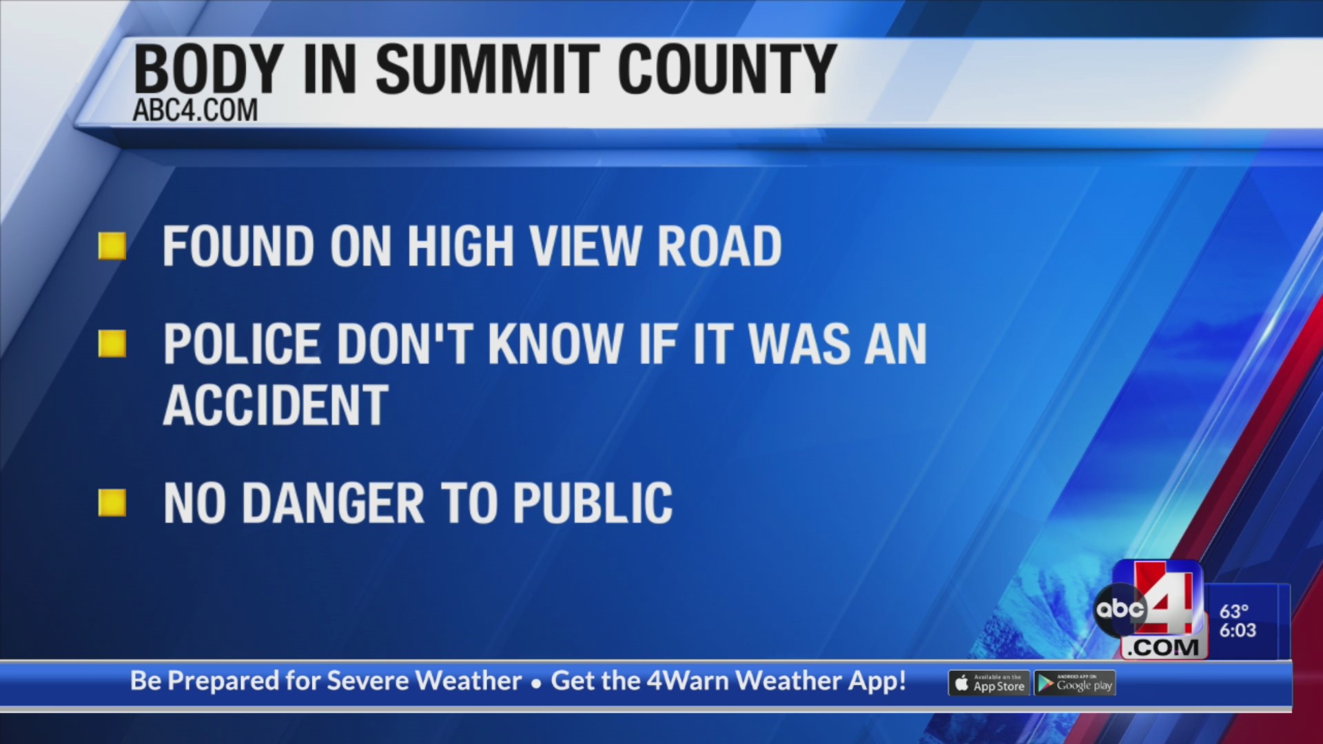 Police investigate after body found near Browns Canyon Road in Summit ...