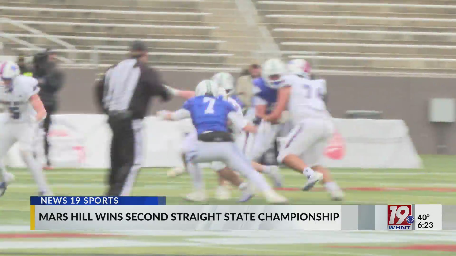 Mars Hill Wins Second Straight Championship | Dec. 4, 2025 | News 19 at ...