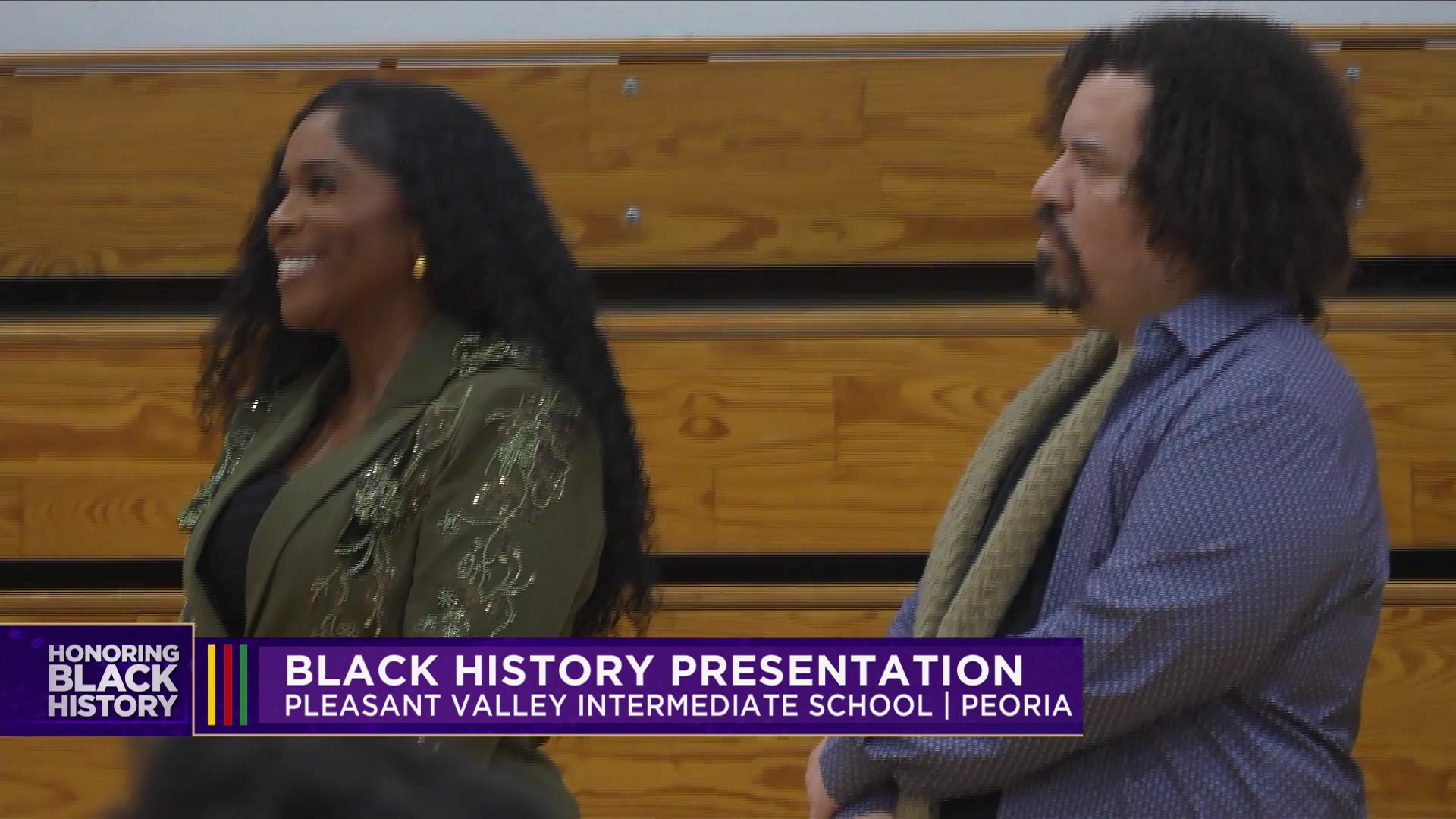 Black history presentation at Pleasant Valley Intermediate School ...