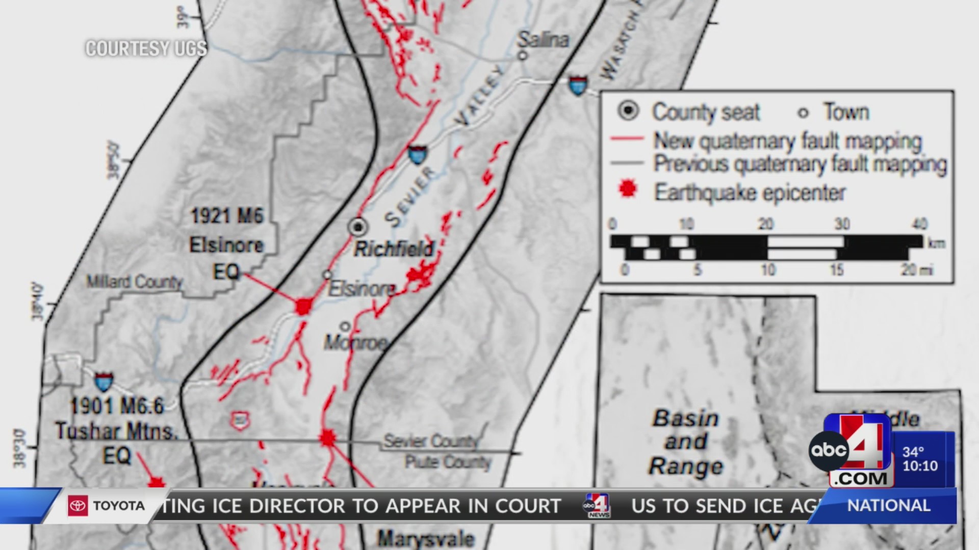 New high-resolution maps reveal earthquake risks in central Utah, UGS ...