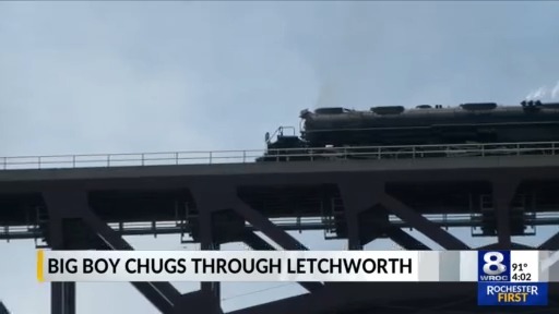 Thousands flock to Letchworth State Park to catch Big Boy No. 4014 ...