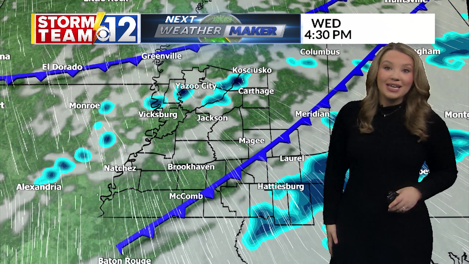 WHLT 7 AM Wednesday Weather Update – WJTV