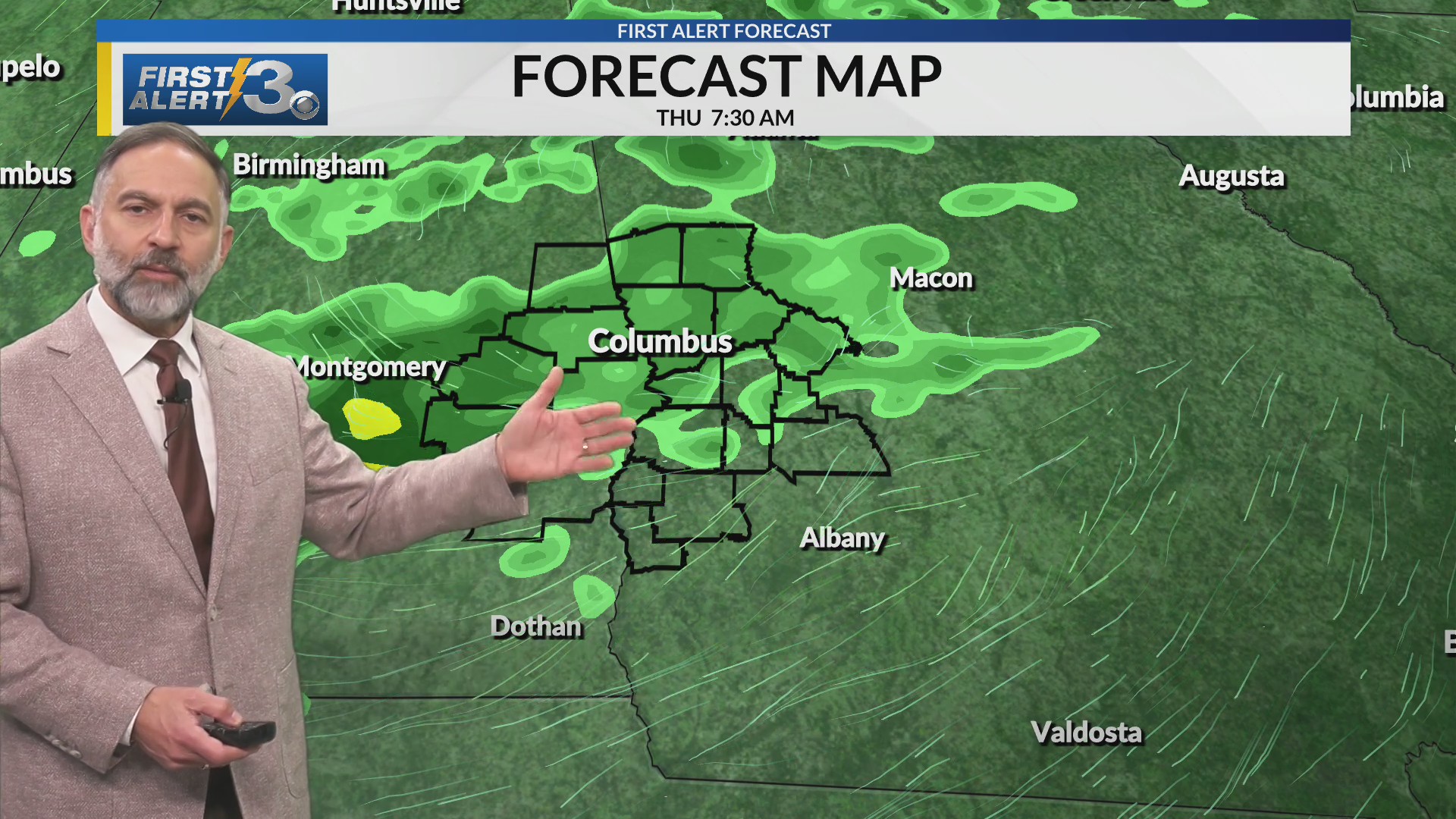 Bob Weather Update 5:45 PM Monday 1/19/2026 – WRBL