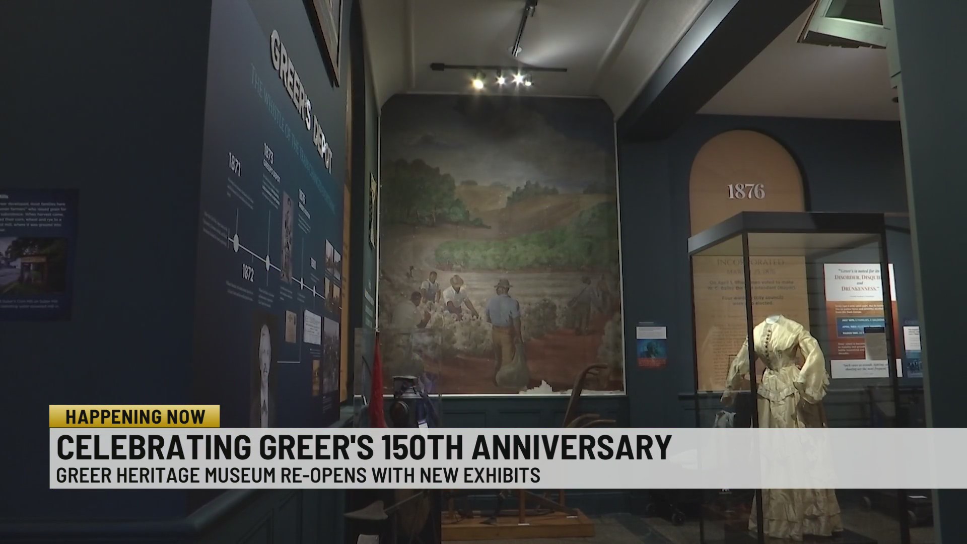 Museum reopens in honor of Greer’s 150th anniversary – WSPA 7NEWS