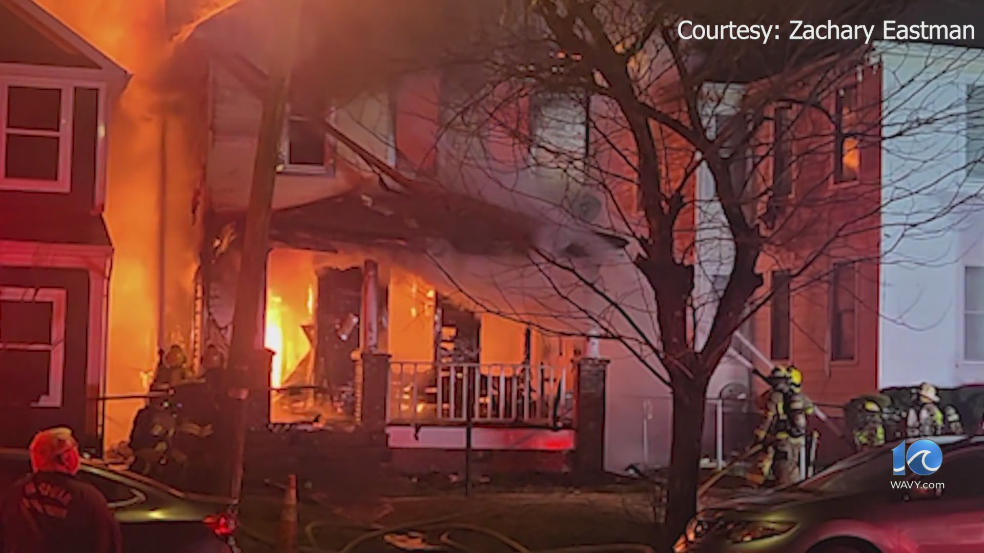 1 hurt following 2-alarm fire on Hardy Ave in Norfolk – WAVY.com
