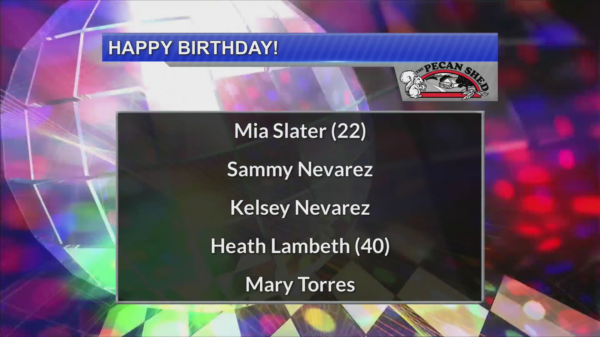 Birthdays For January 13th – Texomashomepage.com