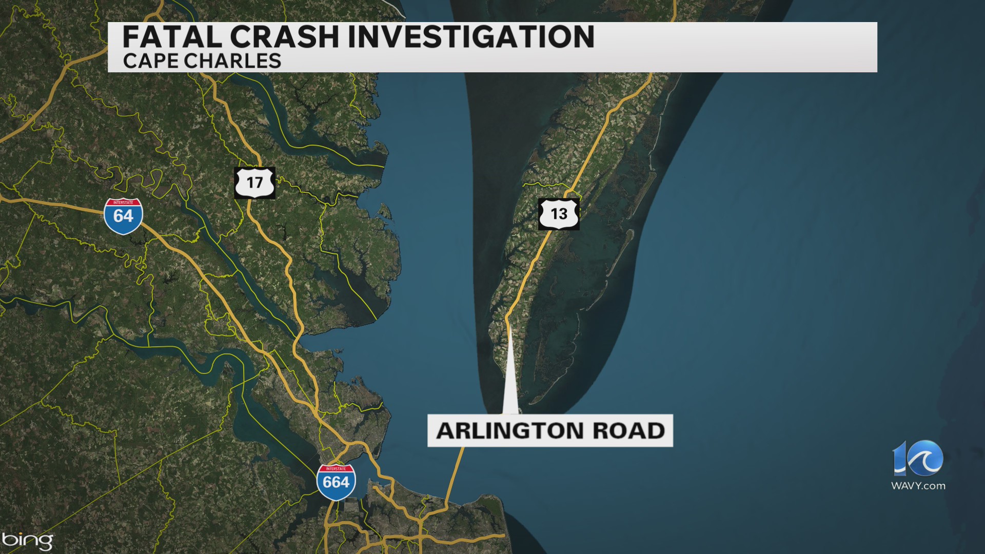 VSP: Man dies following crash in Northampton County – WAVY.com