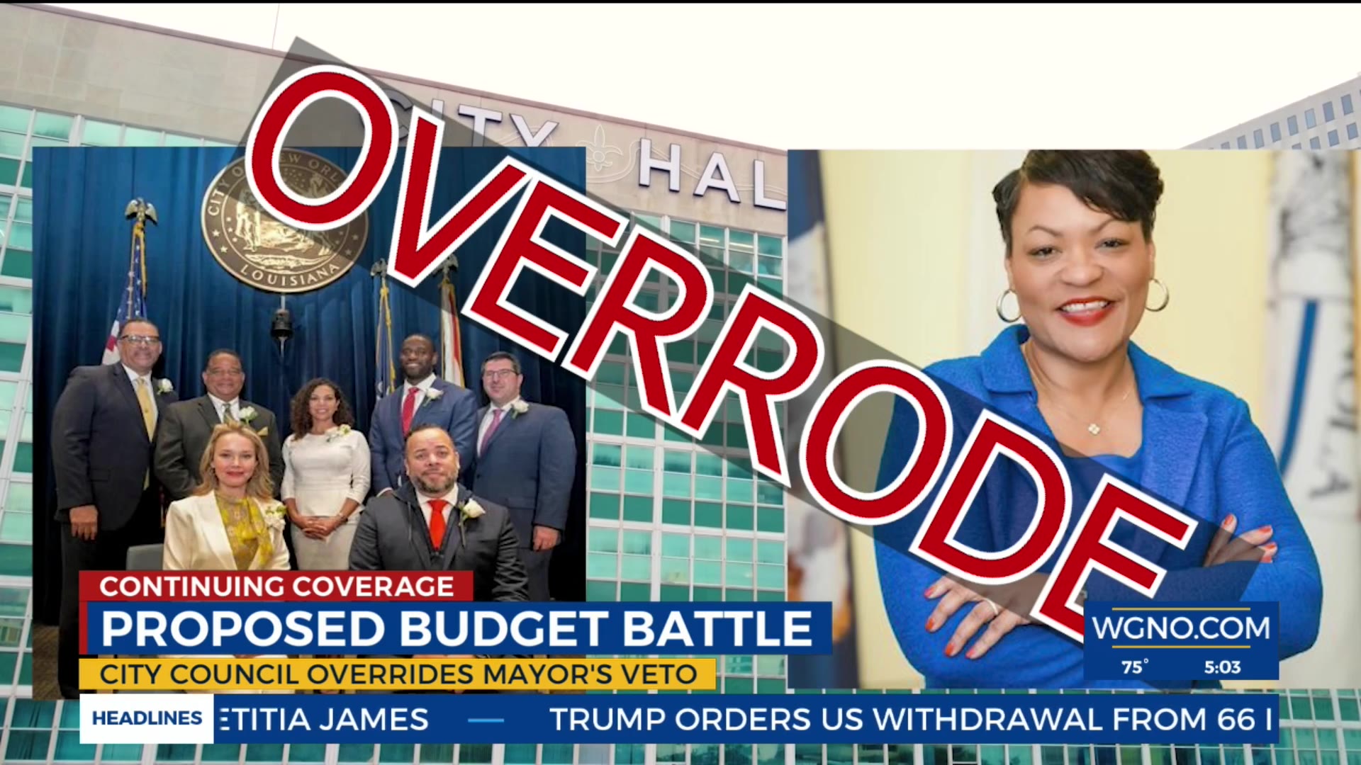 New Orleans City Council overrides Mayor Cantrell’s final veto – WGNO