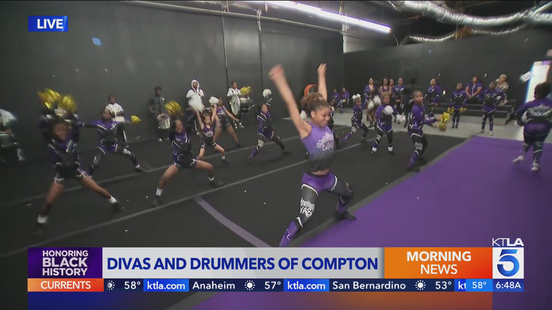 Inside look at the Divas and Drummers of Compton – KTLA