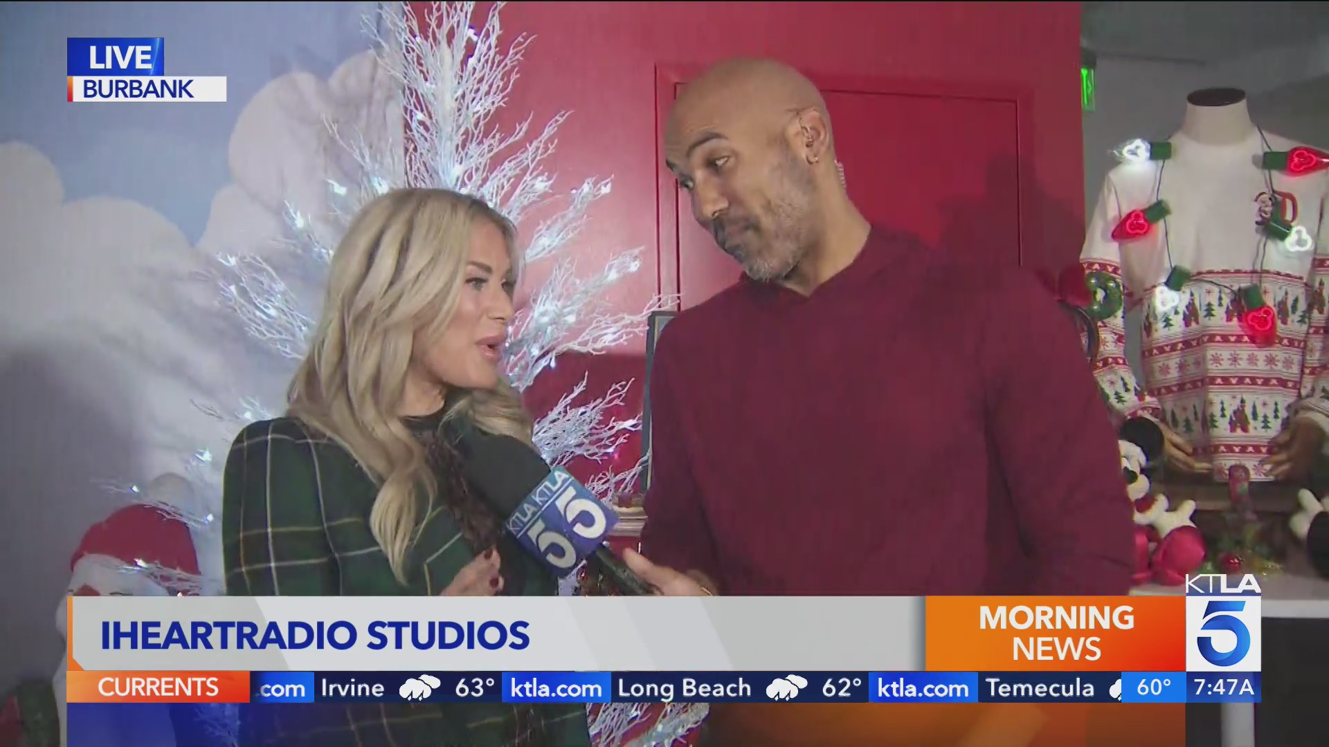 Ellen K previews KOST 103.5 holiday party – KTLA
