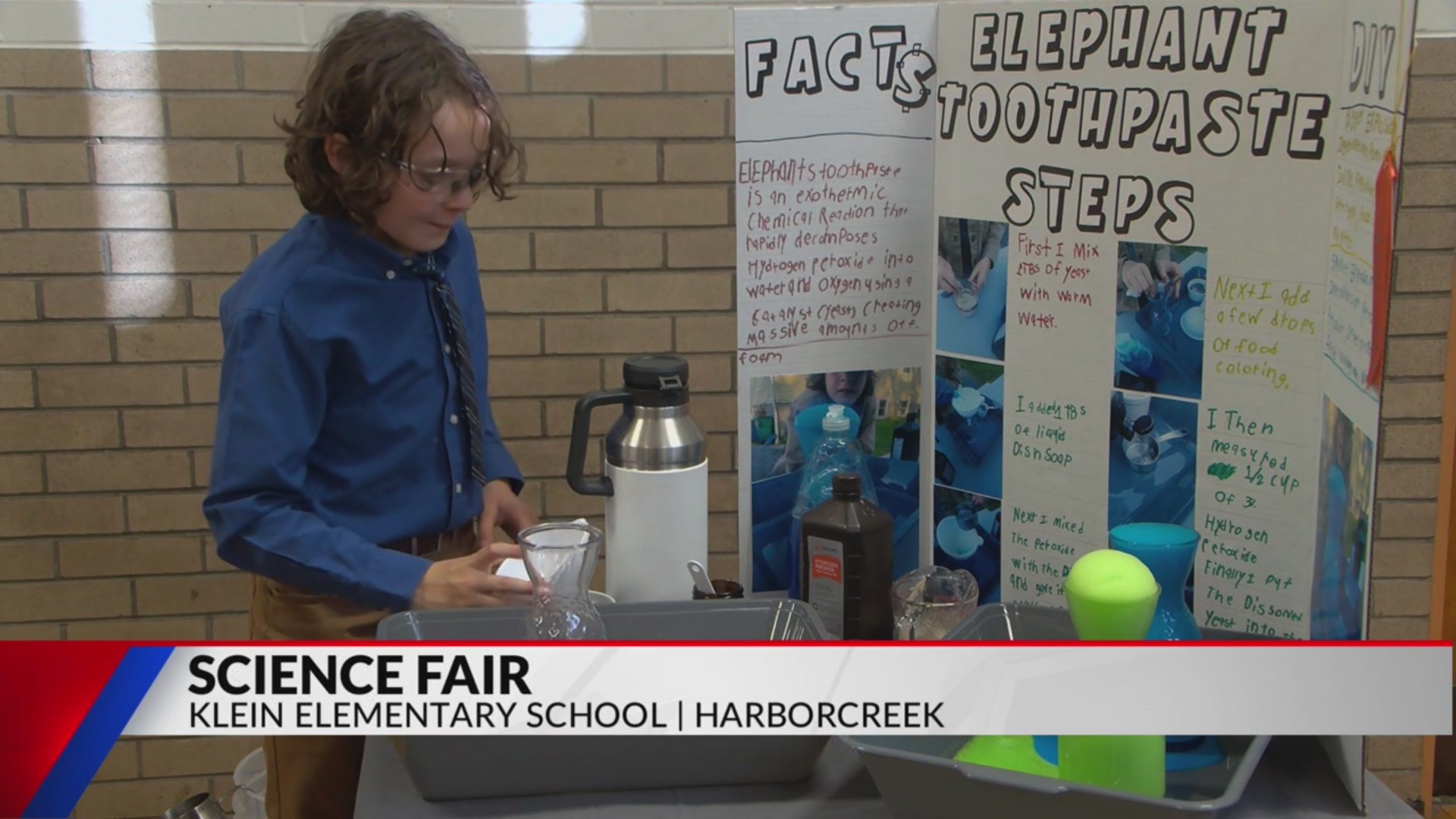 Elementary school students show off experiments at science fair – WJET ...