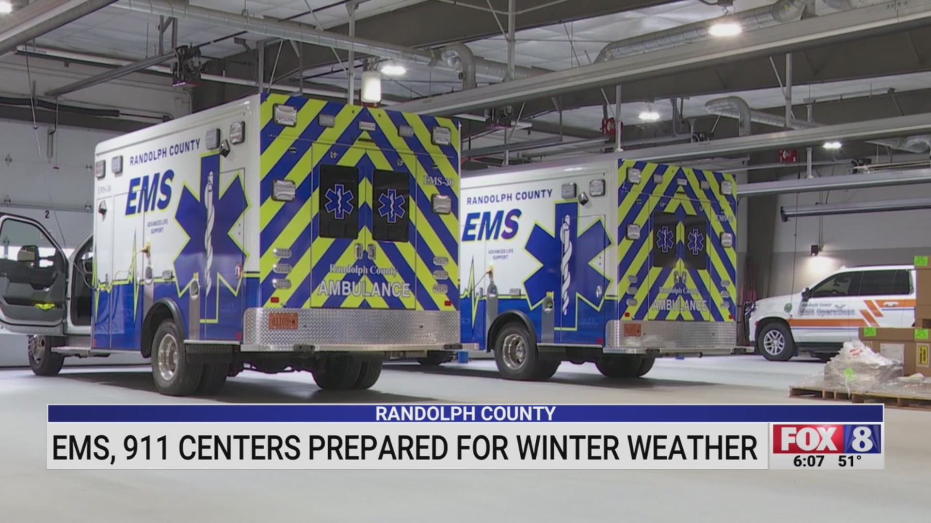 Randolph County EMS, 911 workers ready for winter weather – FOX8 WGHP