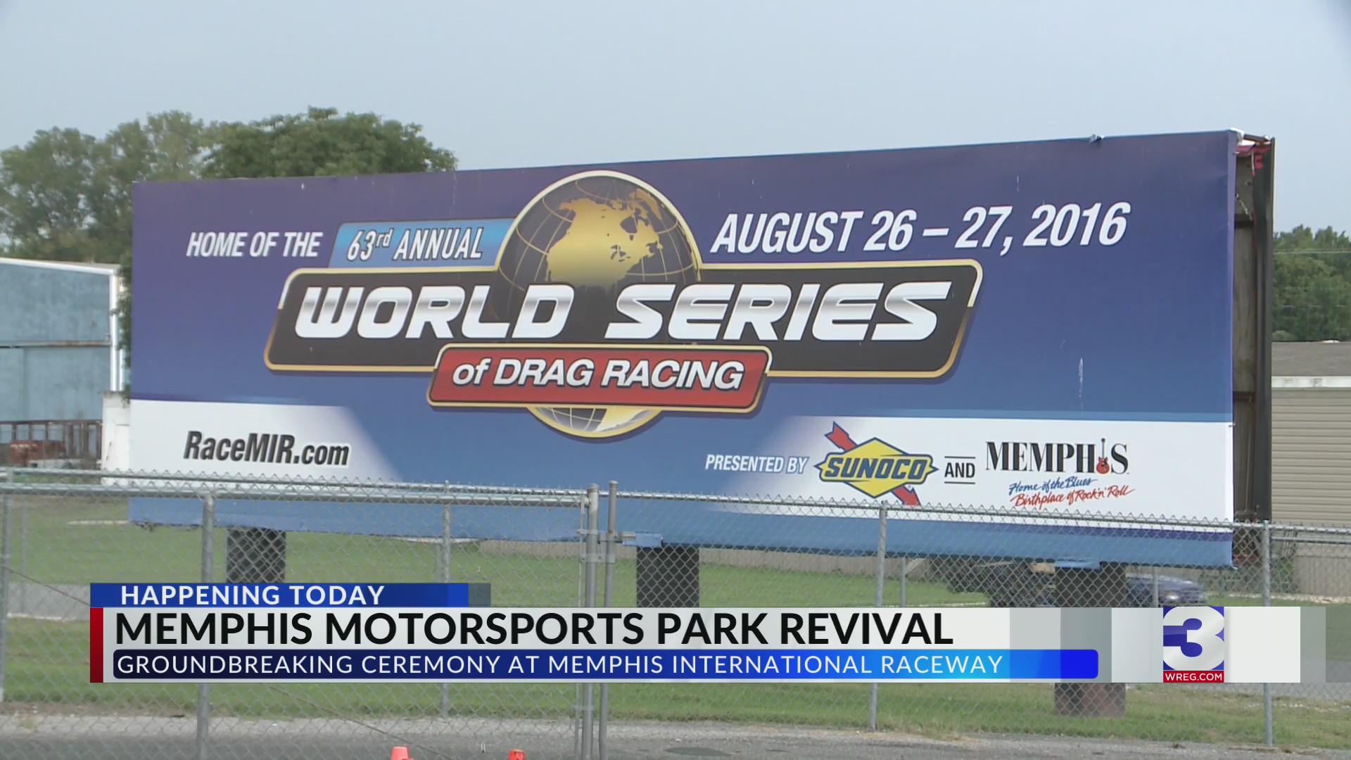 Groundbreaking ceremony held at former Memphis Motorsports Park – WREG.com