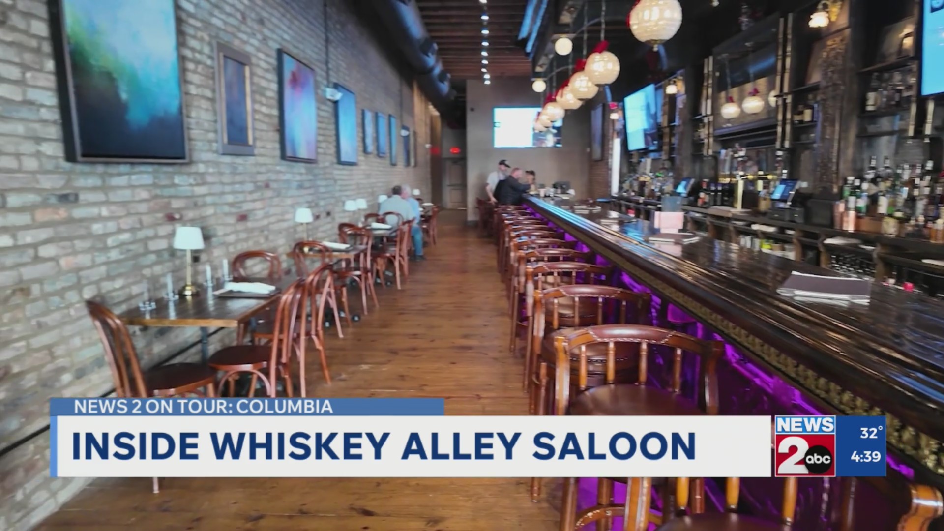 Inside Whiskey Alley Saloon in Columbia – WKRN News 2