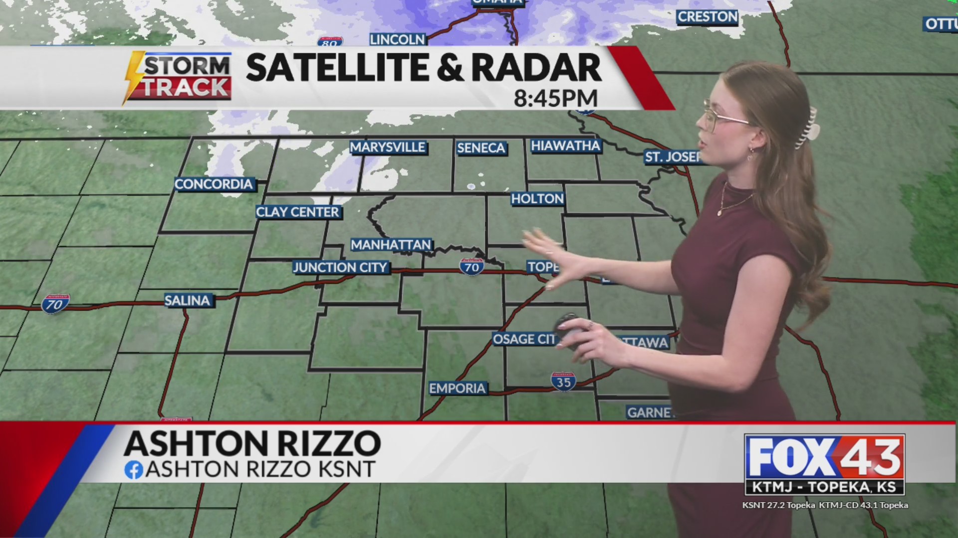 FOX 43 News @ 9P – February 19, 2026 – KSNT 27 News