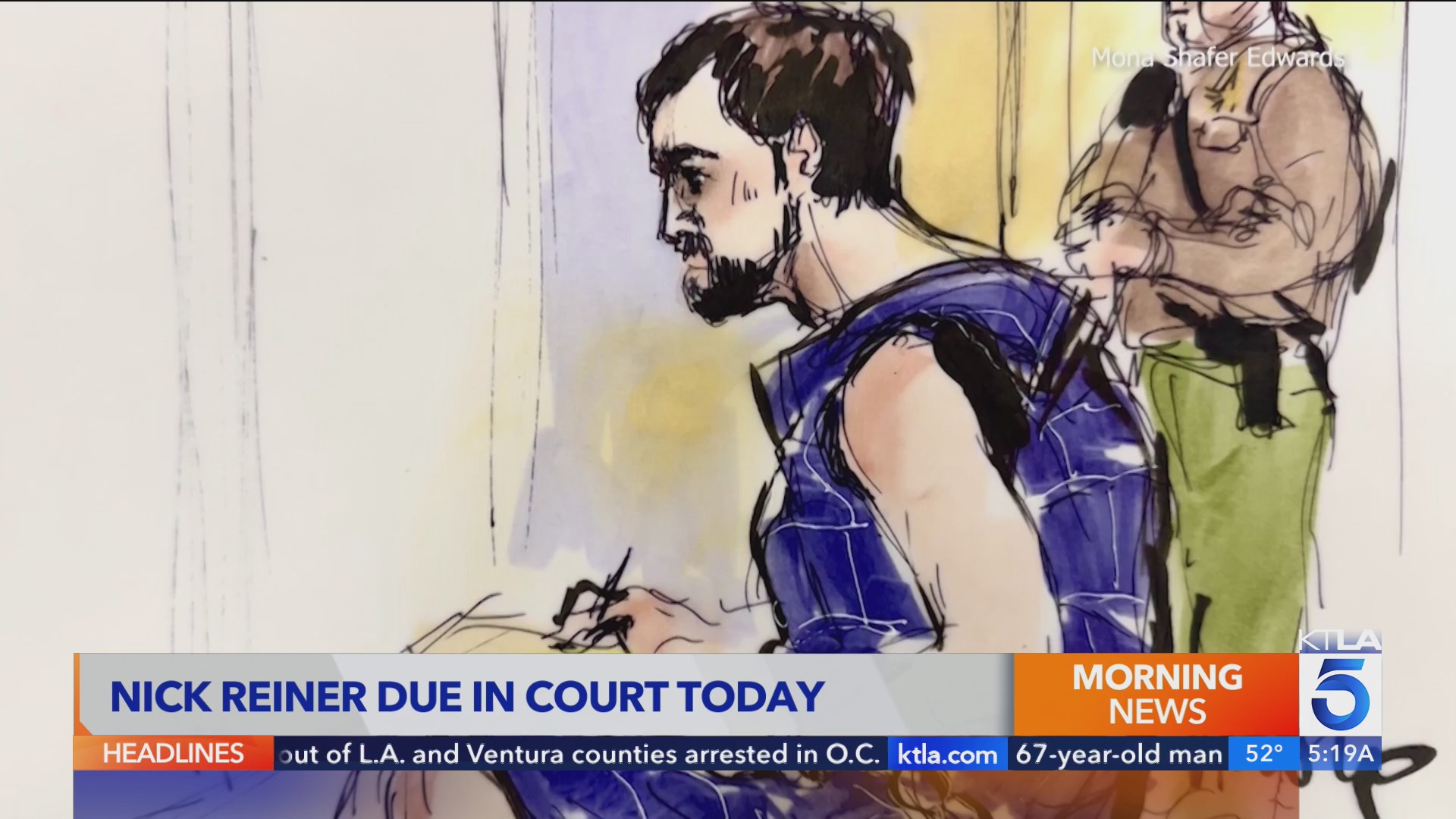 Nick Reiner due in court Wednesday morning – WRBL