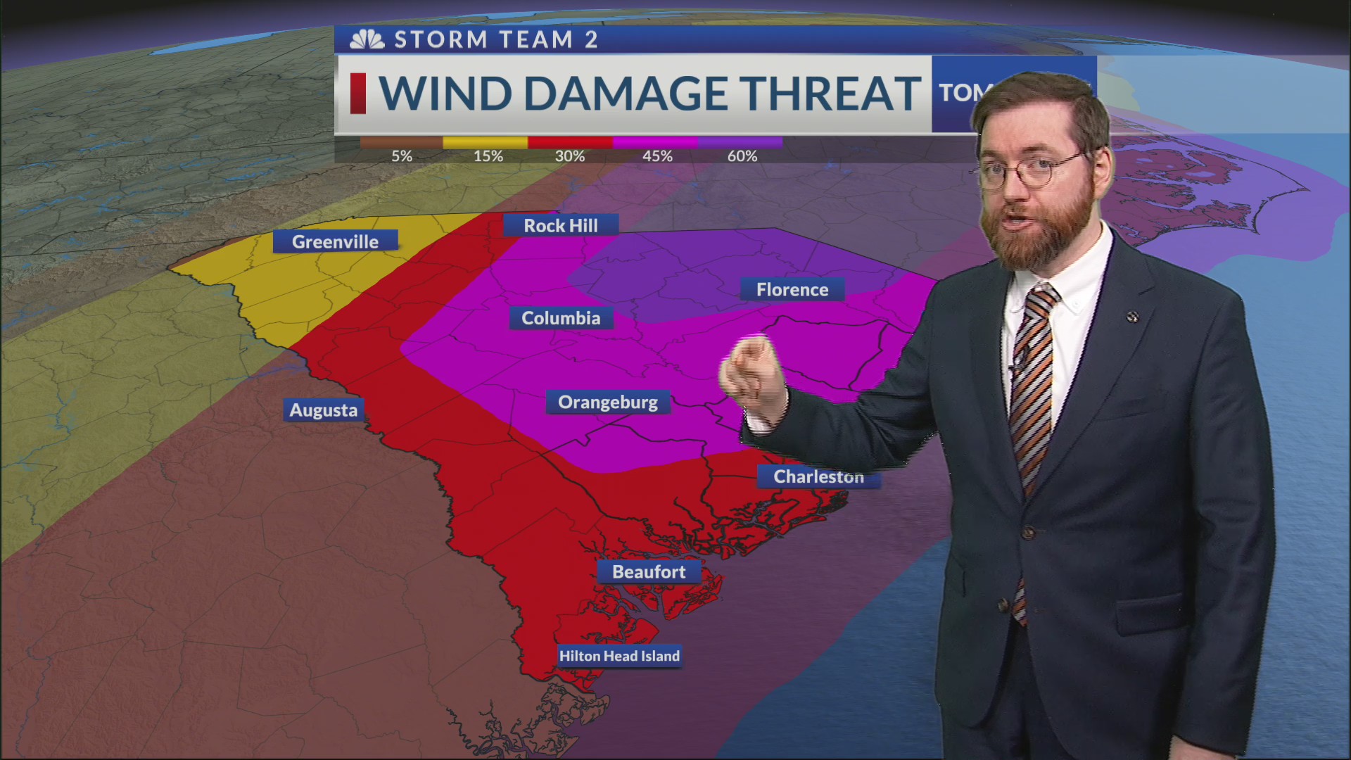 Severe Weather Forecast News 2 Today Weekend 9am – WCBD News 2