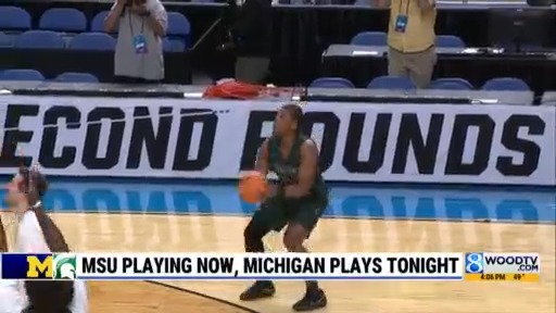 MSU, Michigan prepare for opening games in NCAA Tourney ...