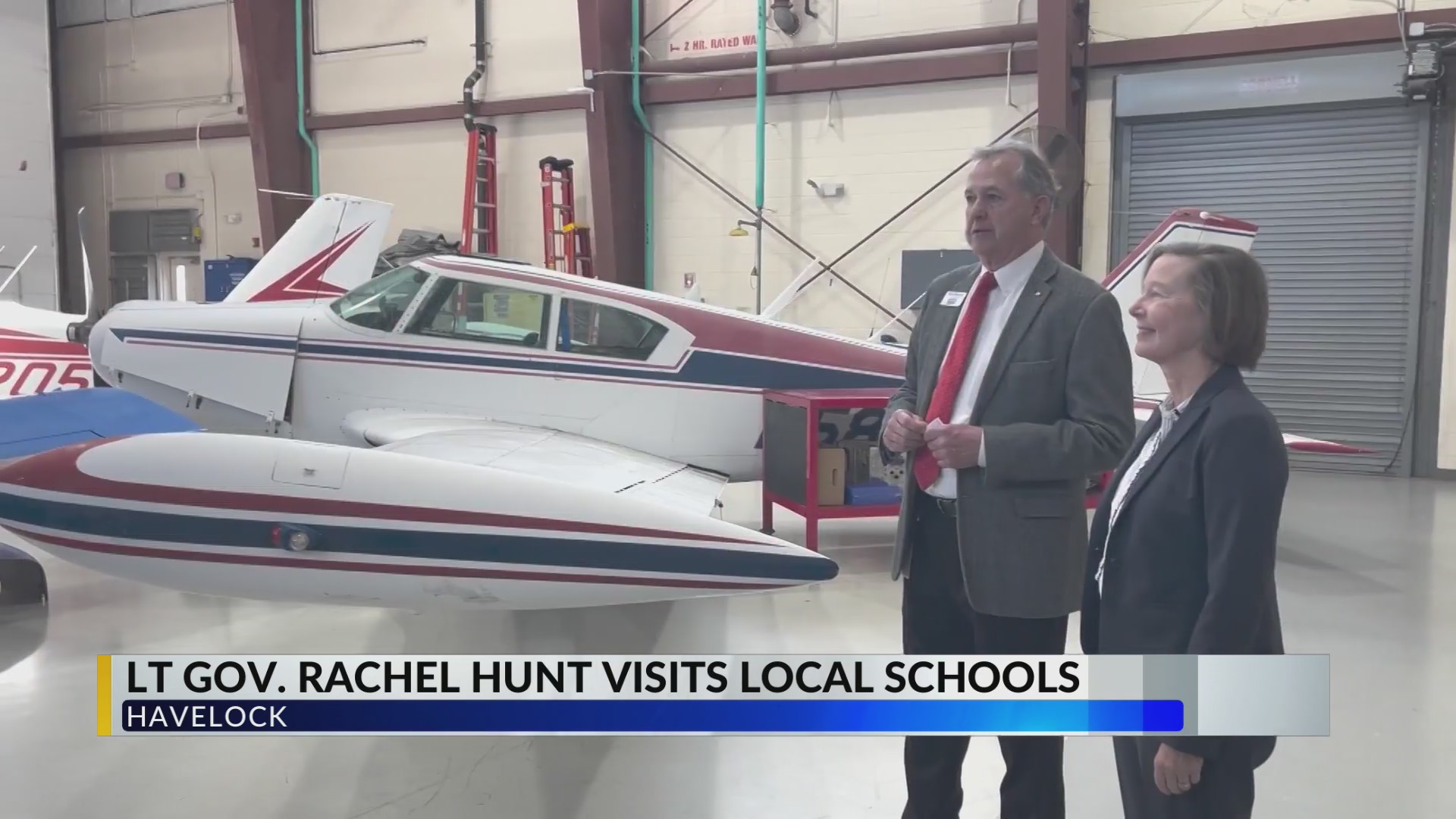 Lt. Gov. Rachel Hunt tours Craven CC Havelock campus – WNCT