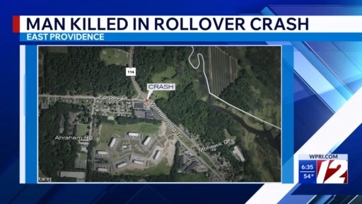 Man dies in East Providence rollover crash – WPRI.com