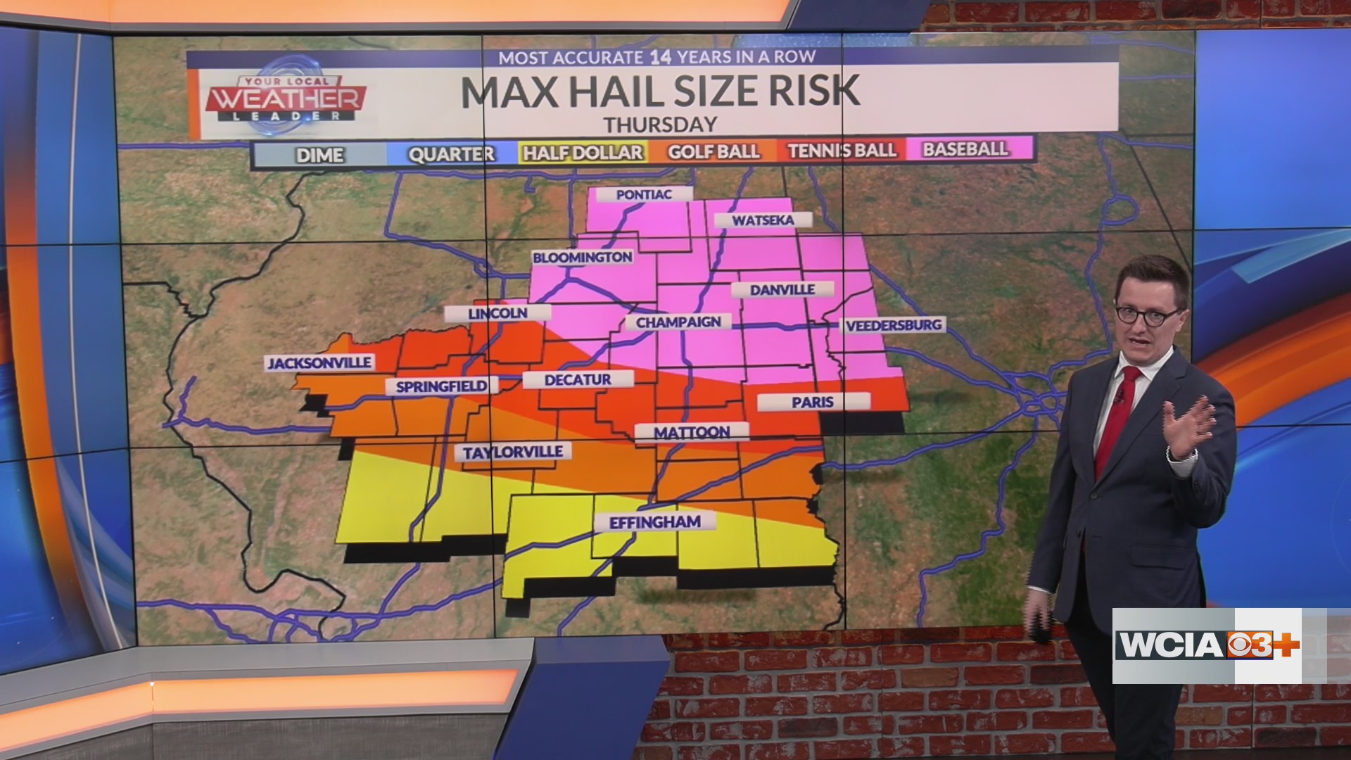 Jacob: “Severe storms this evening with hail/tornado risk” – WCIA.com