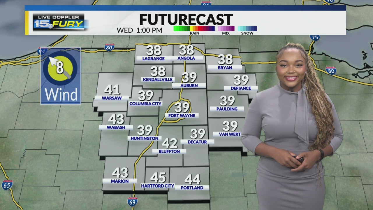 Rain tonight, dry Christmas day for most – WANE 15